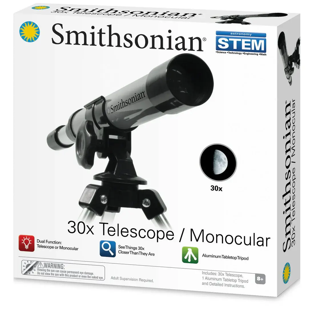 Smithsonian Telescope/ Monocular - Birds Connect Seattle Nature Shop