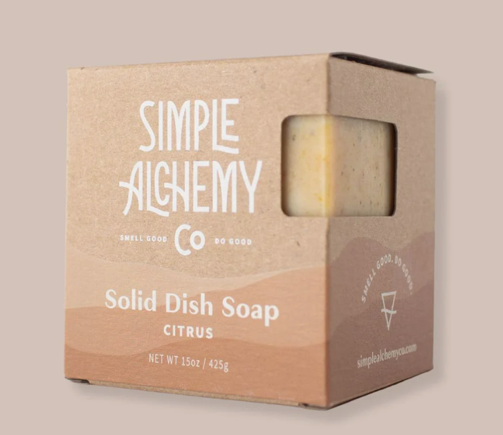 Simple Alchemy Dish Soap Bar - Ethos Santa Cruz