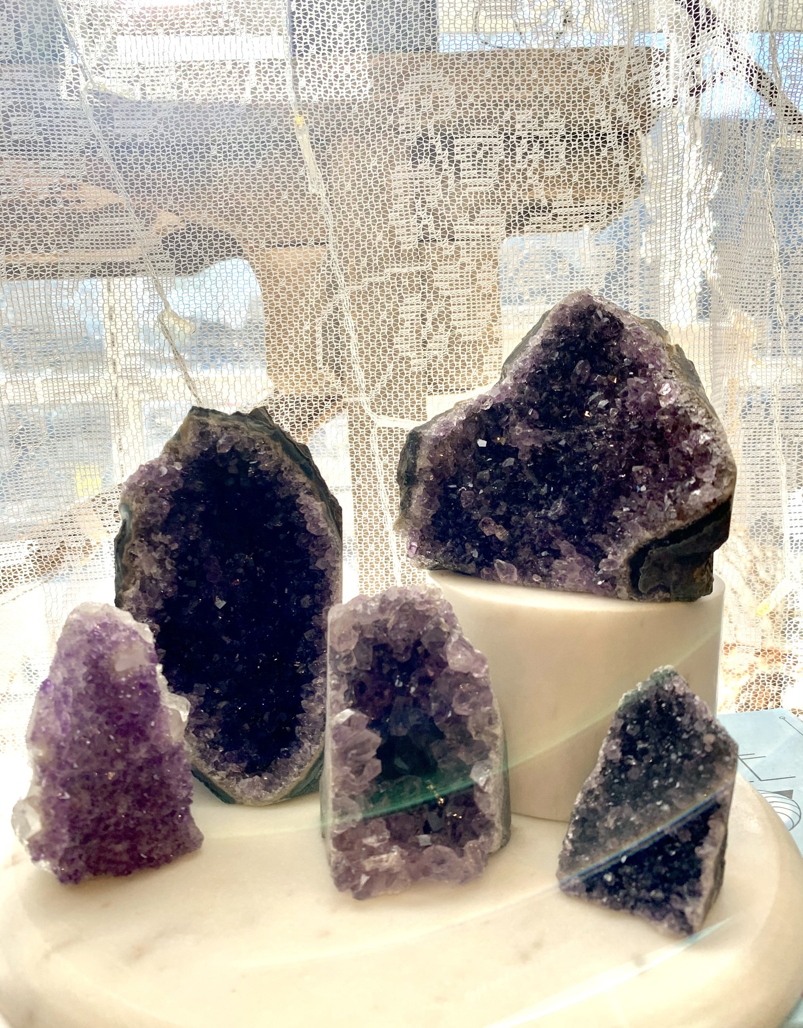 Amethyst Cluster - Cut Base Large - Becca