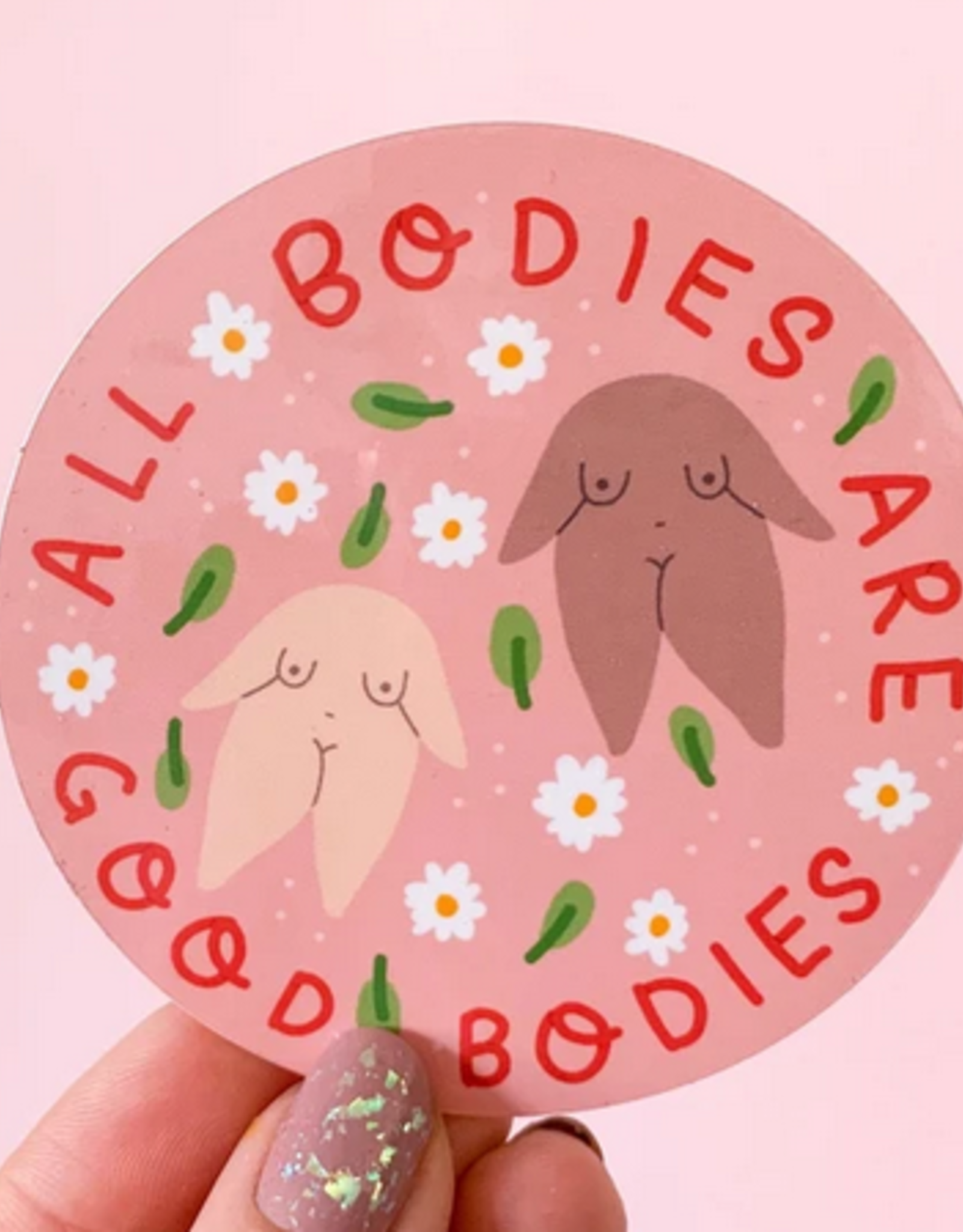 Body Positivity Vinyl Sticker - Becca