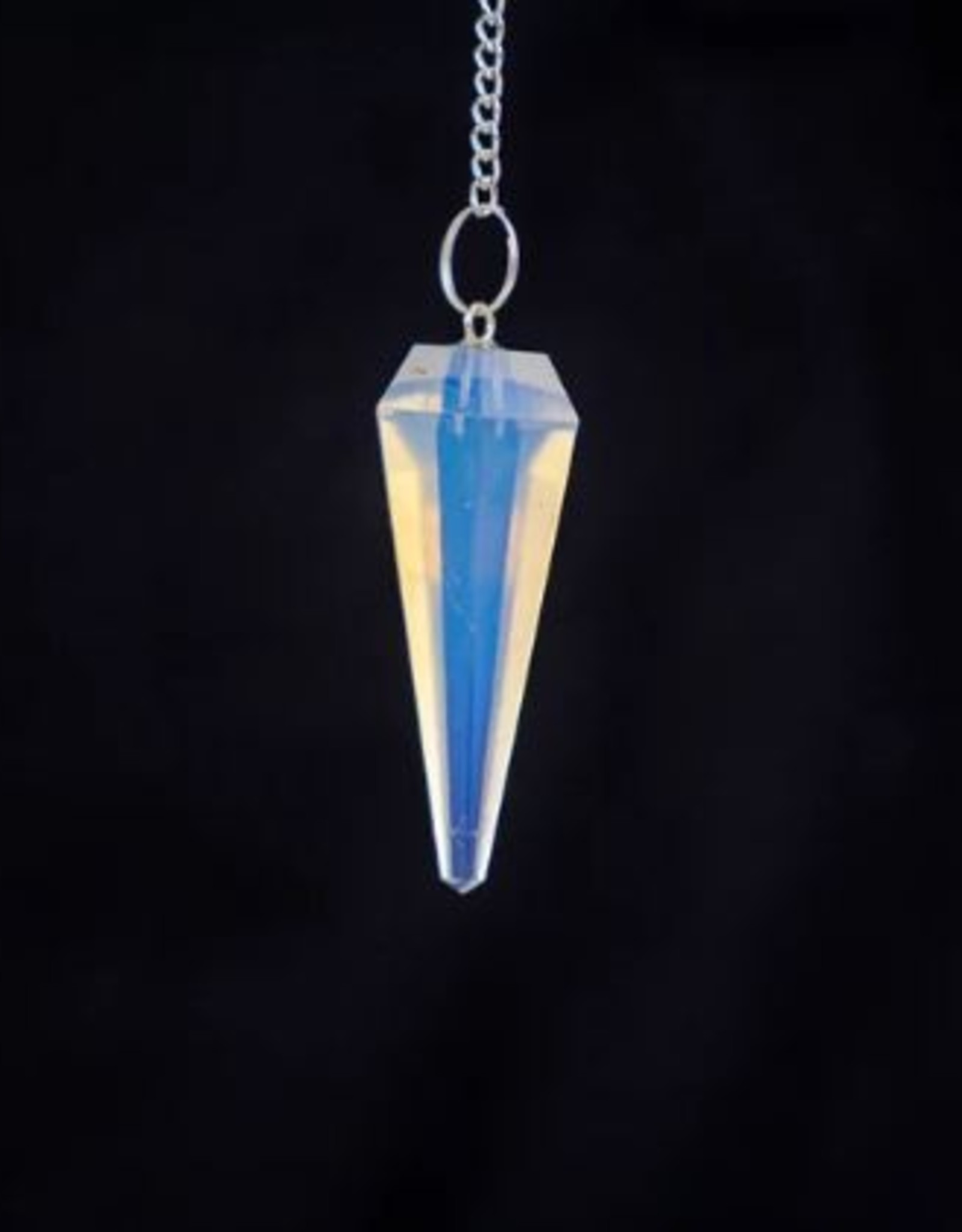 Blue Crystal Pendulum