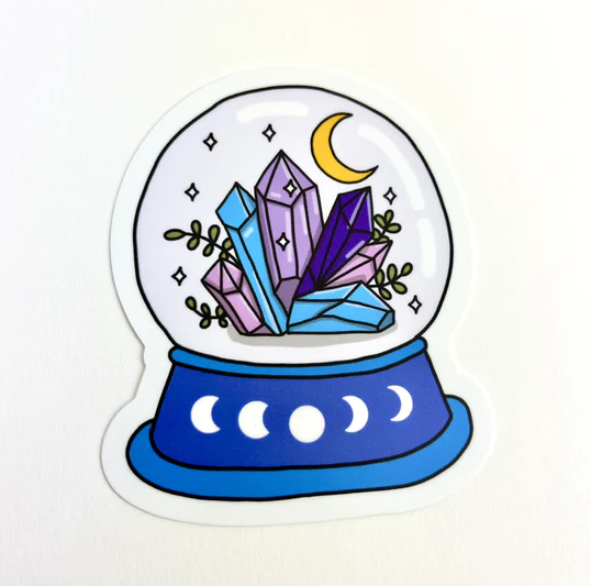 Magic Crystal Ball Sticker - Becca