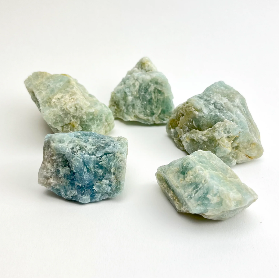 Aquamarine Rough | 45-70MM | Brazil - Becca