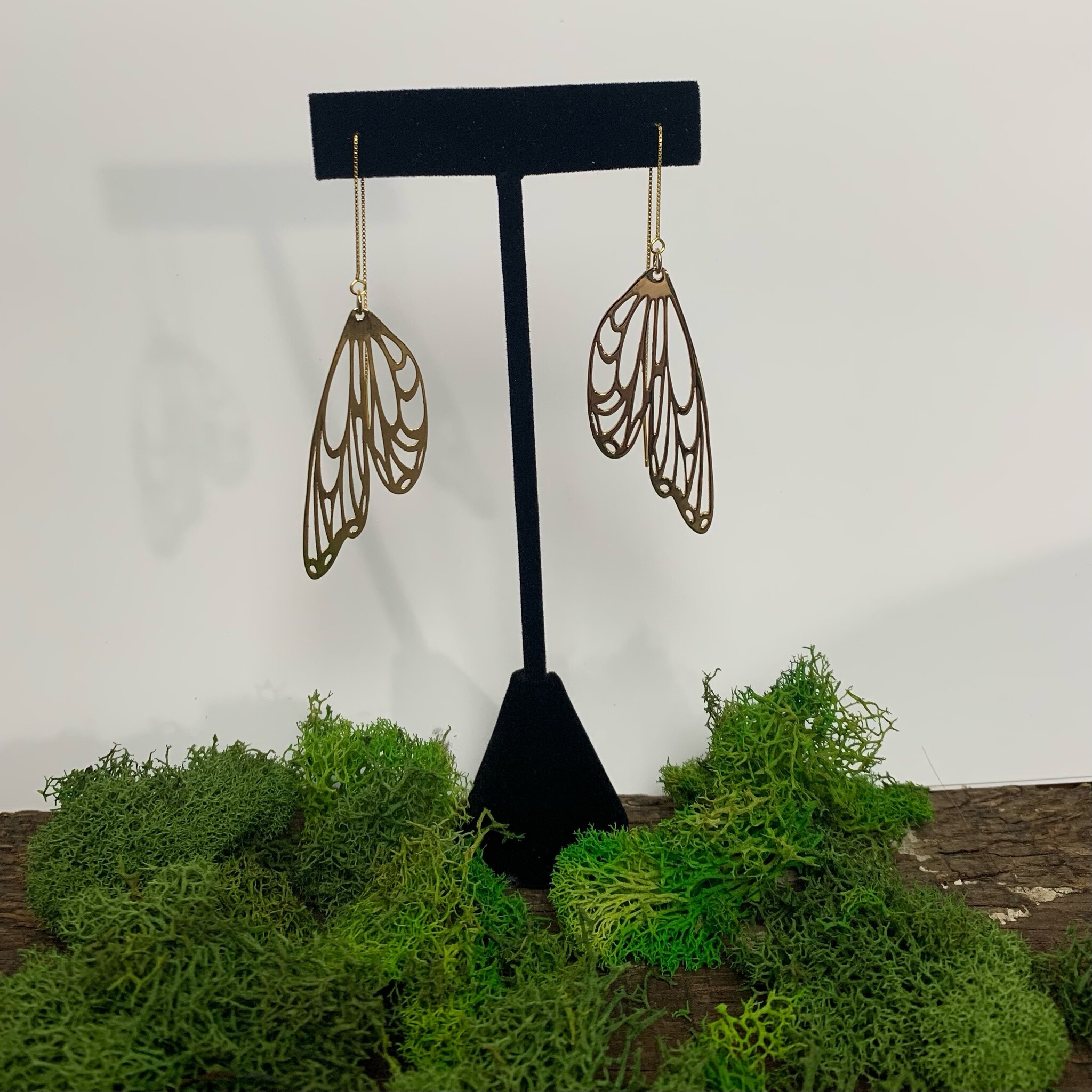 Gold Fairy Wing Threaders - Becca