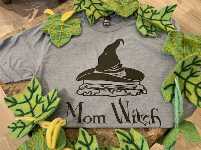 Mom Witch|Flint Blue Heather| - Becca