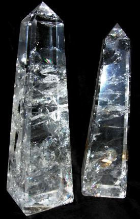 Clear Quartz Standing Point #1 | 95 mm - Becca