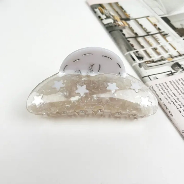 Sun Claw Clip Moon Hair Clips | - Becca