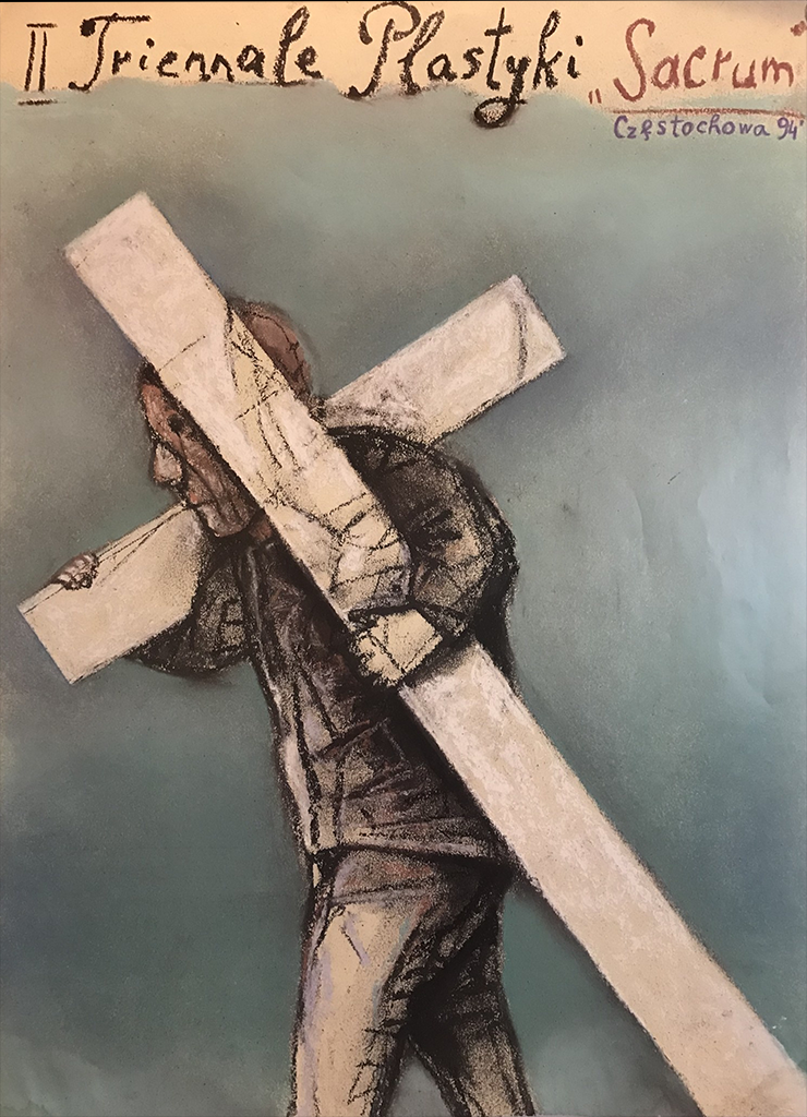 Triennale Plastyki Sacrum Poster - South Pointe Vintage