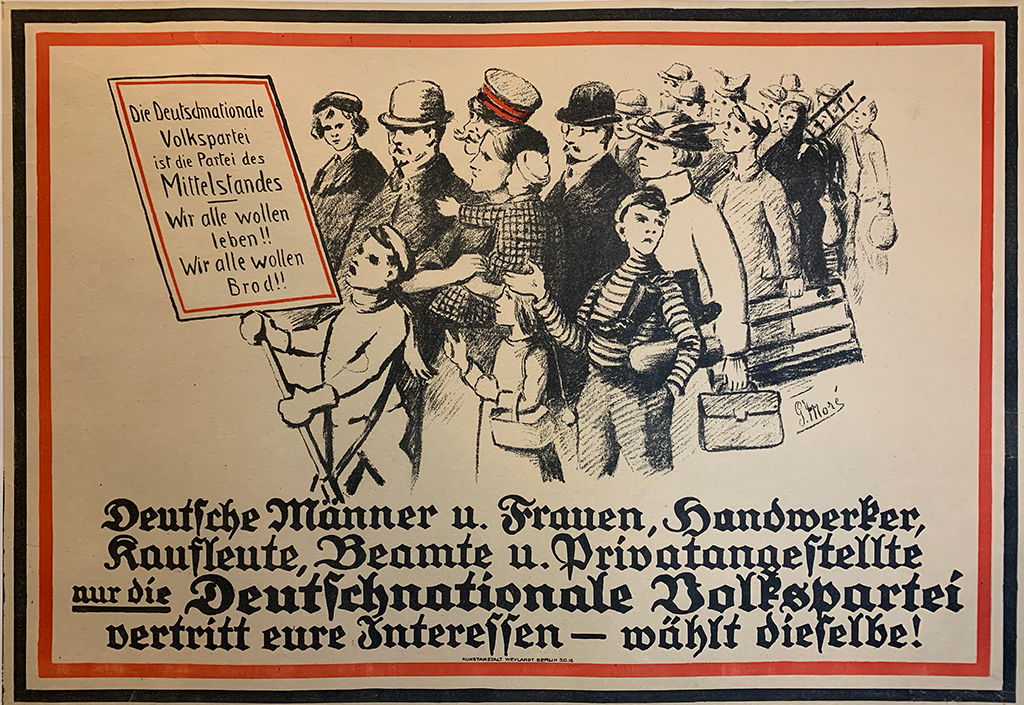 German Propaganda Poster - South Pointe Vintage