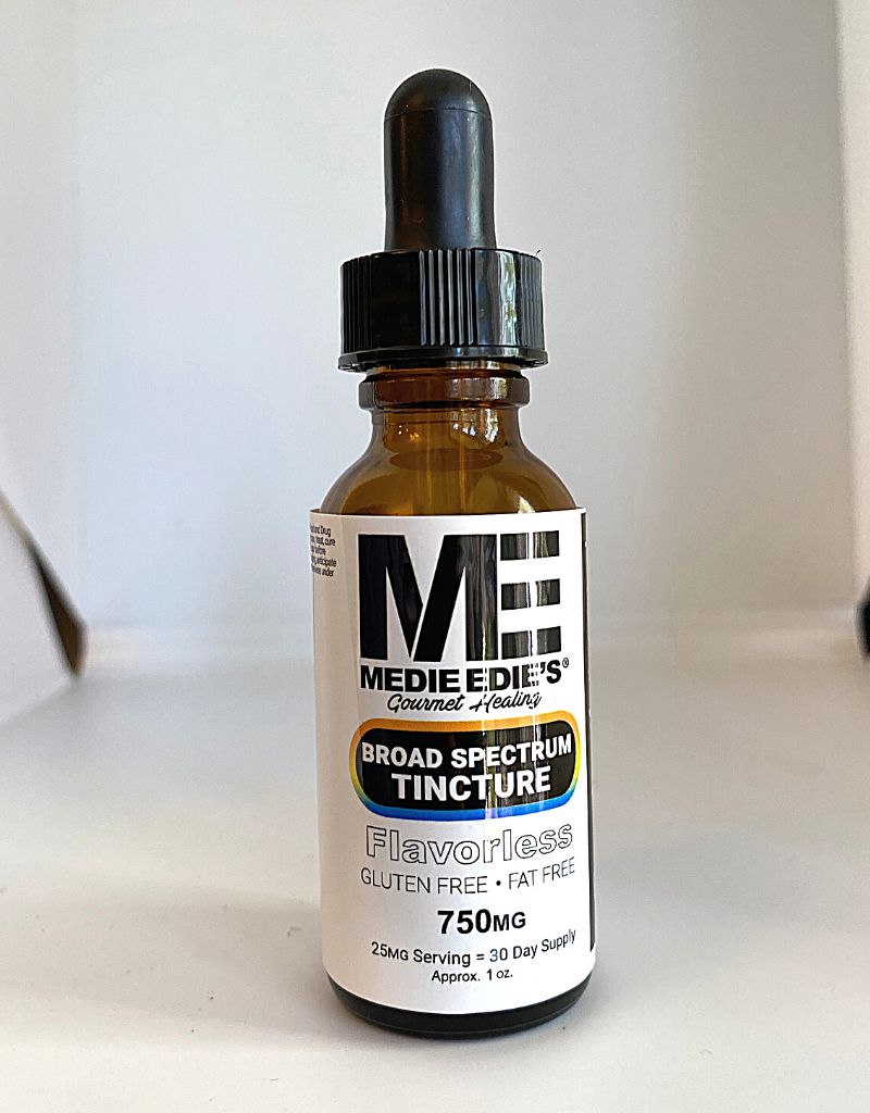 Medie Edie's 30ml Broad Spectrum Tincture Flavorless - 25mg.750mg ...