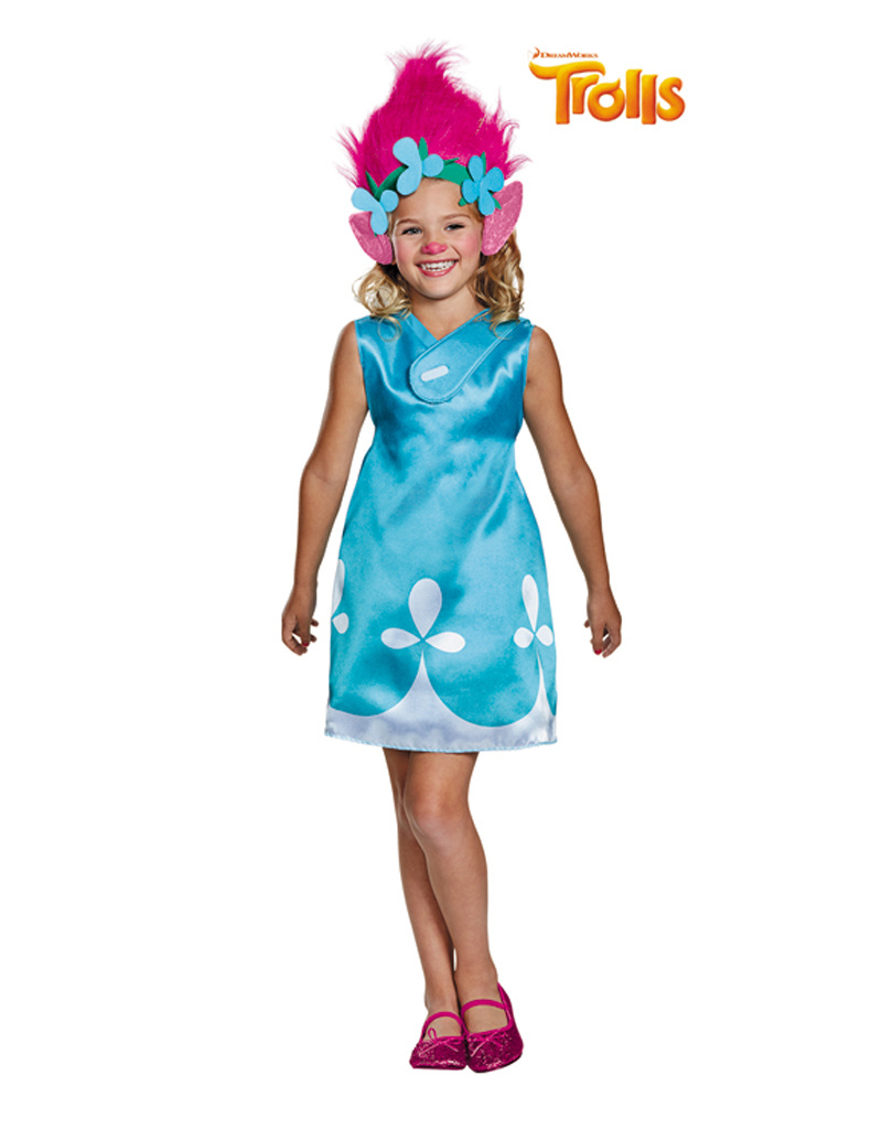 Poppy - Trolls Costume - Girls - Party On!
