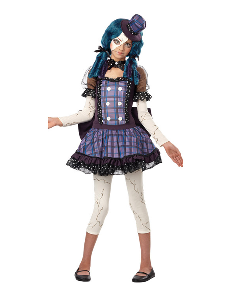 Broken Doll Costume - Tween - Party On!