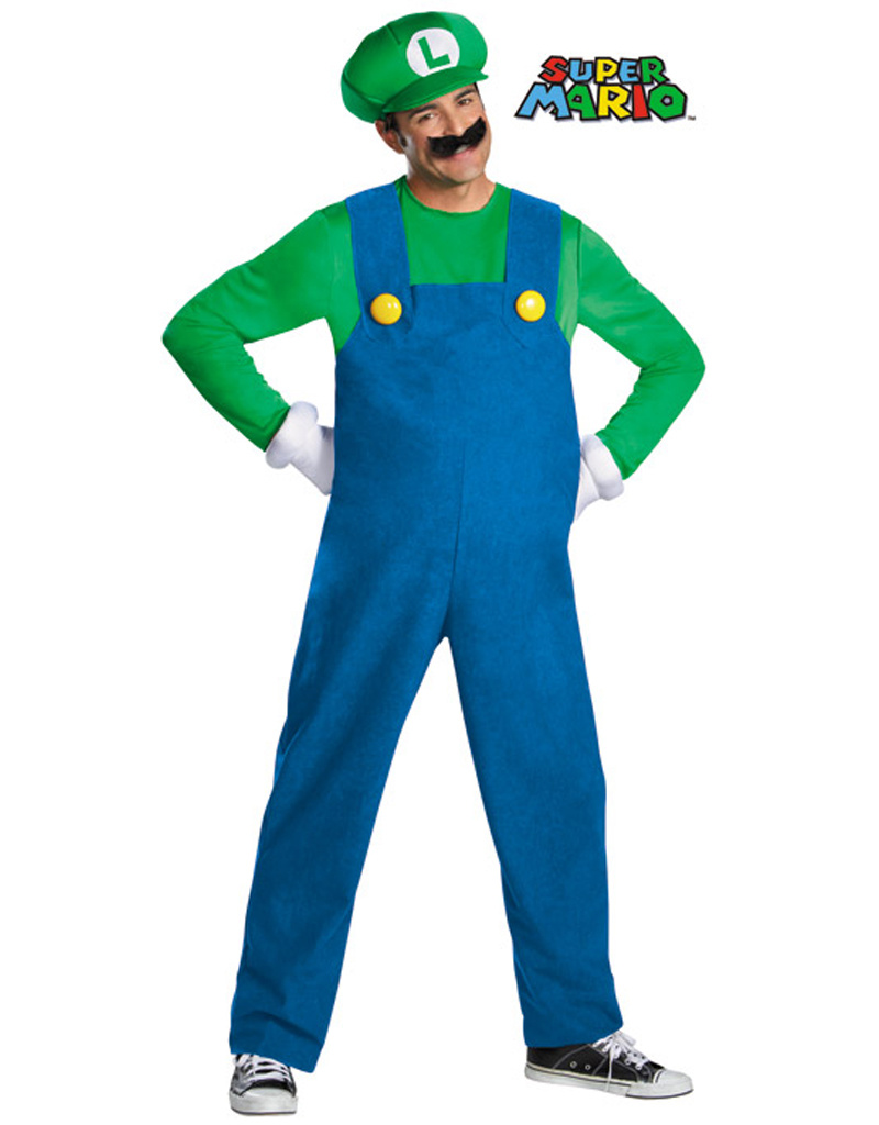 Luigi Costume - Men's - Party On!