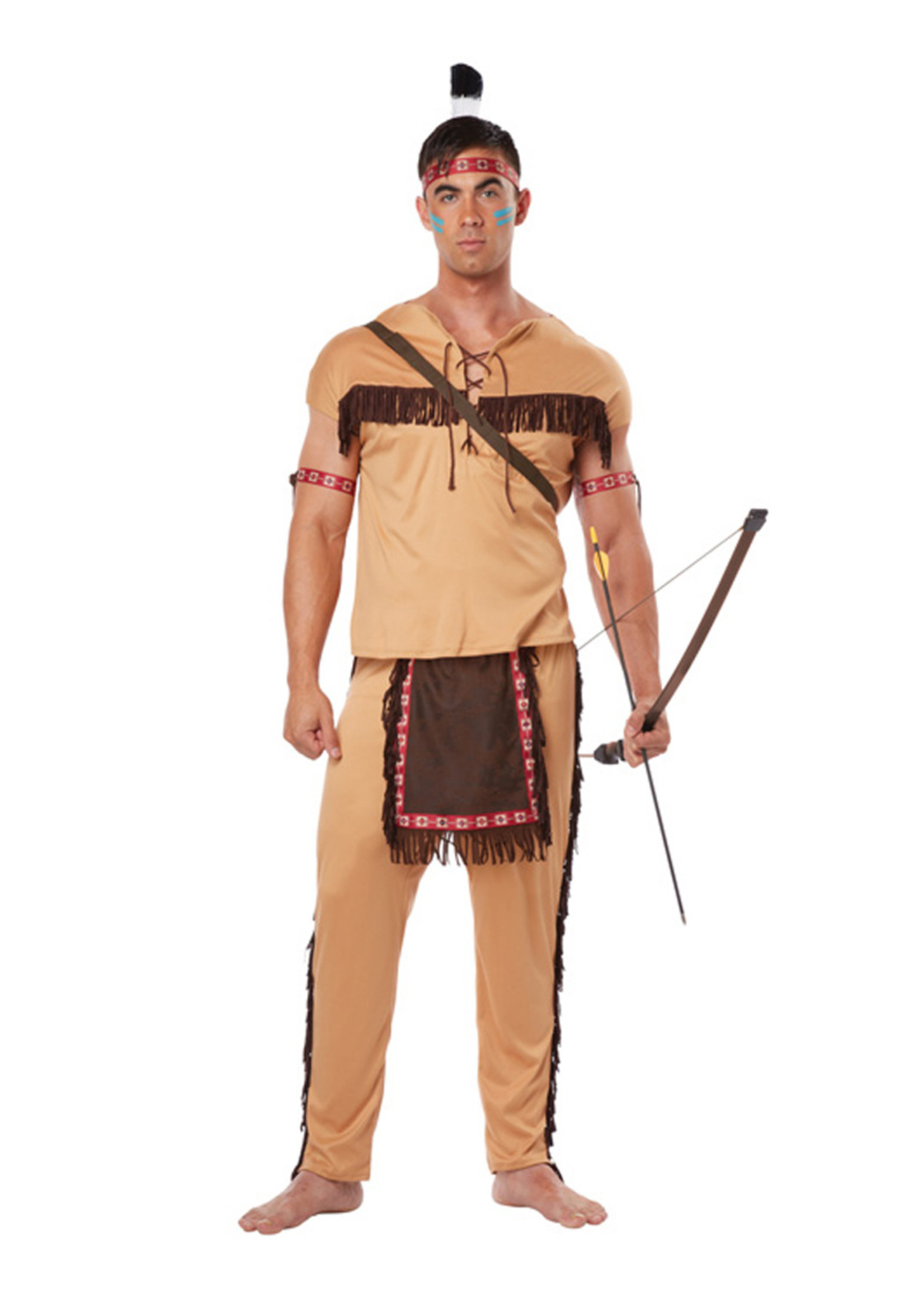 Native American Brave Costume - Men's - Party On!