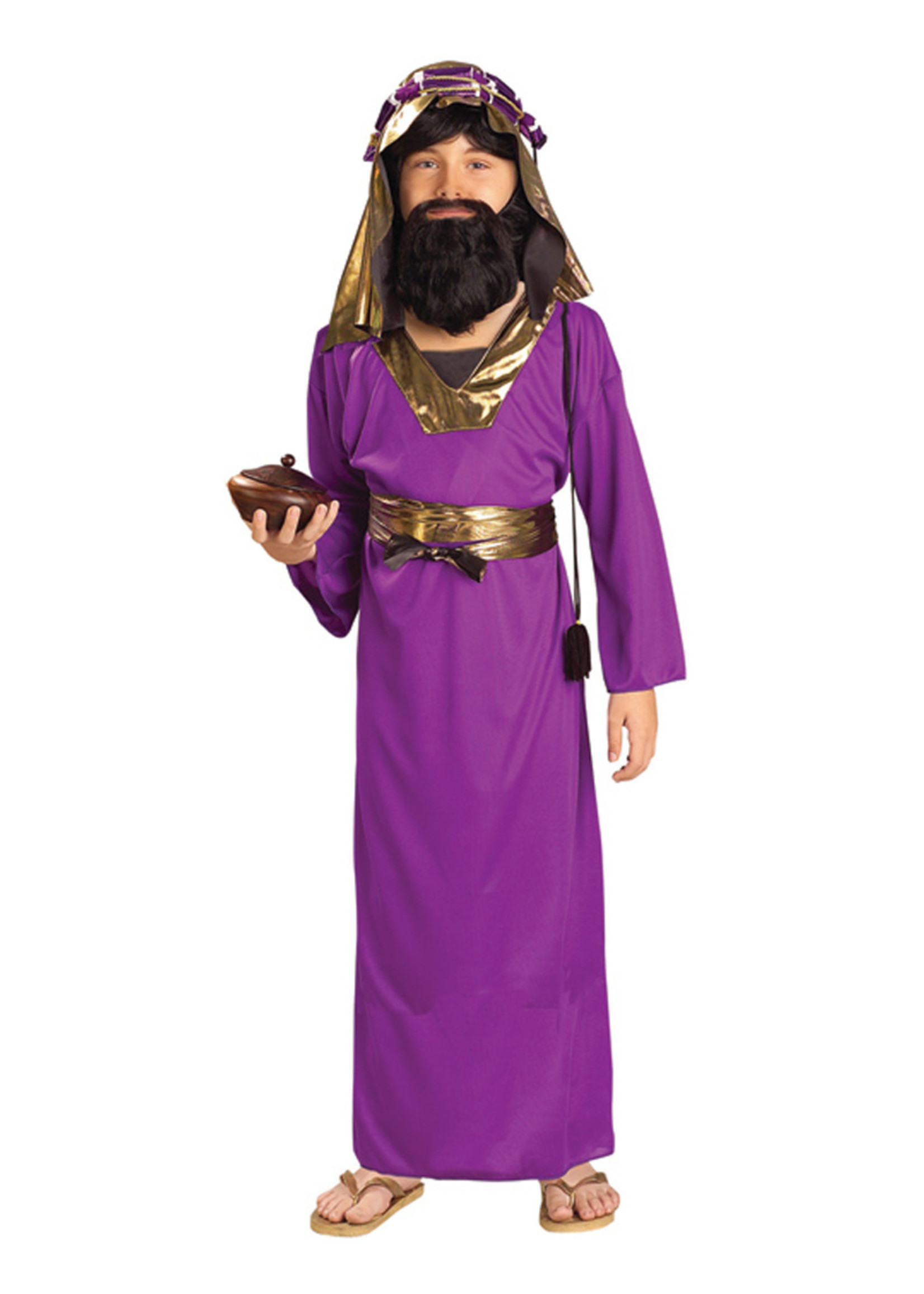 Wise Man - Purple Costume - Boy's - Party On!