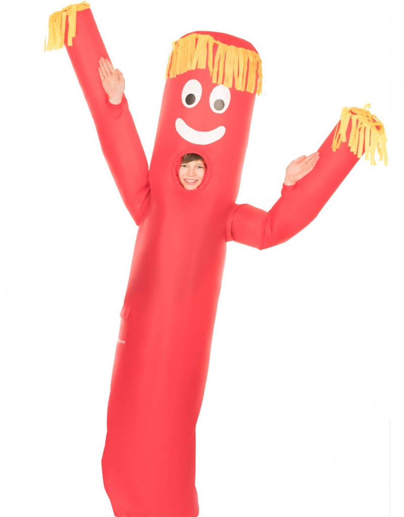Red Wavy Arm Guy Inflatable - Youth - Party On!