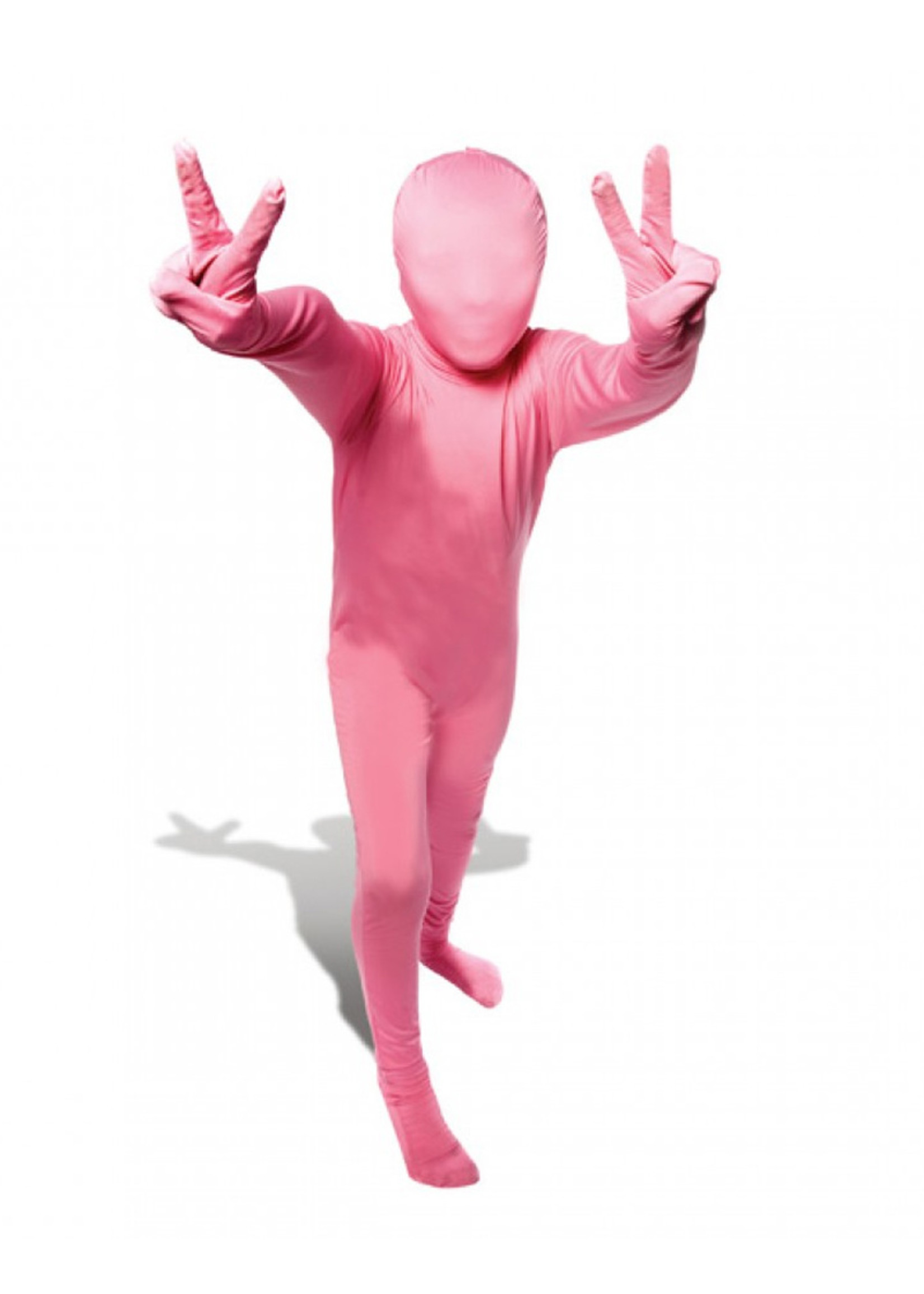 Pink Morphsuit Costume - Youth - Party On!