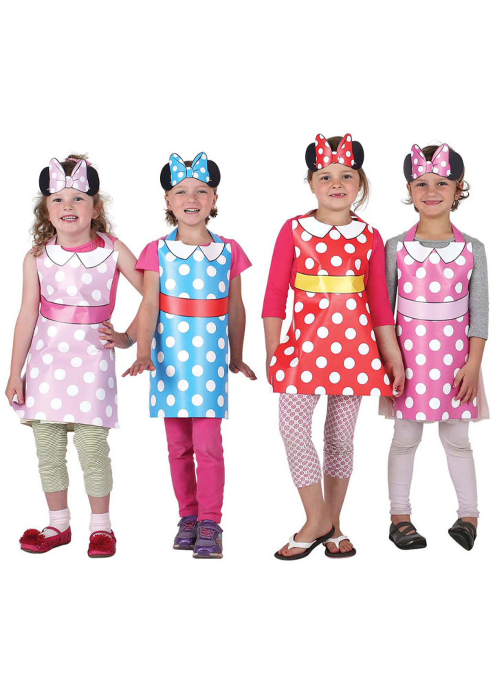 Minnie Mouse Helpers Party Wearable Kit - 8ct - Party On!