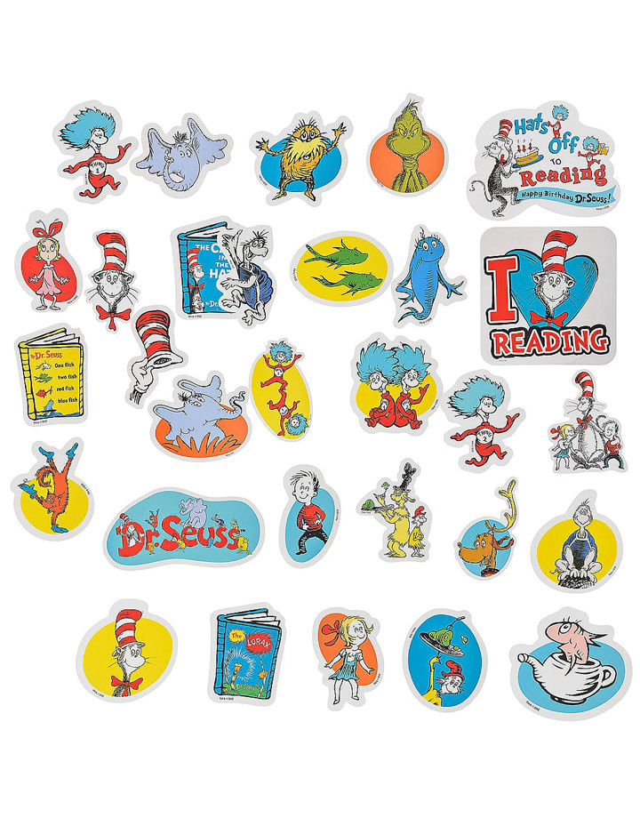 Dr. Seuss Cutout Decorations - 30ct - Party On!