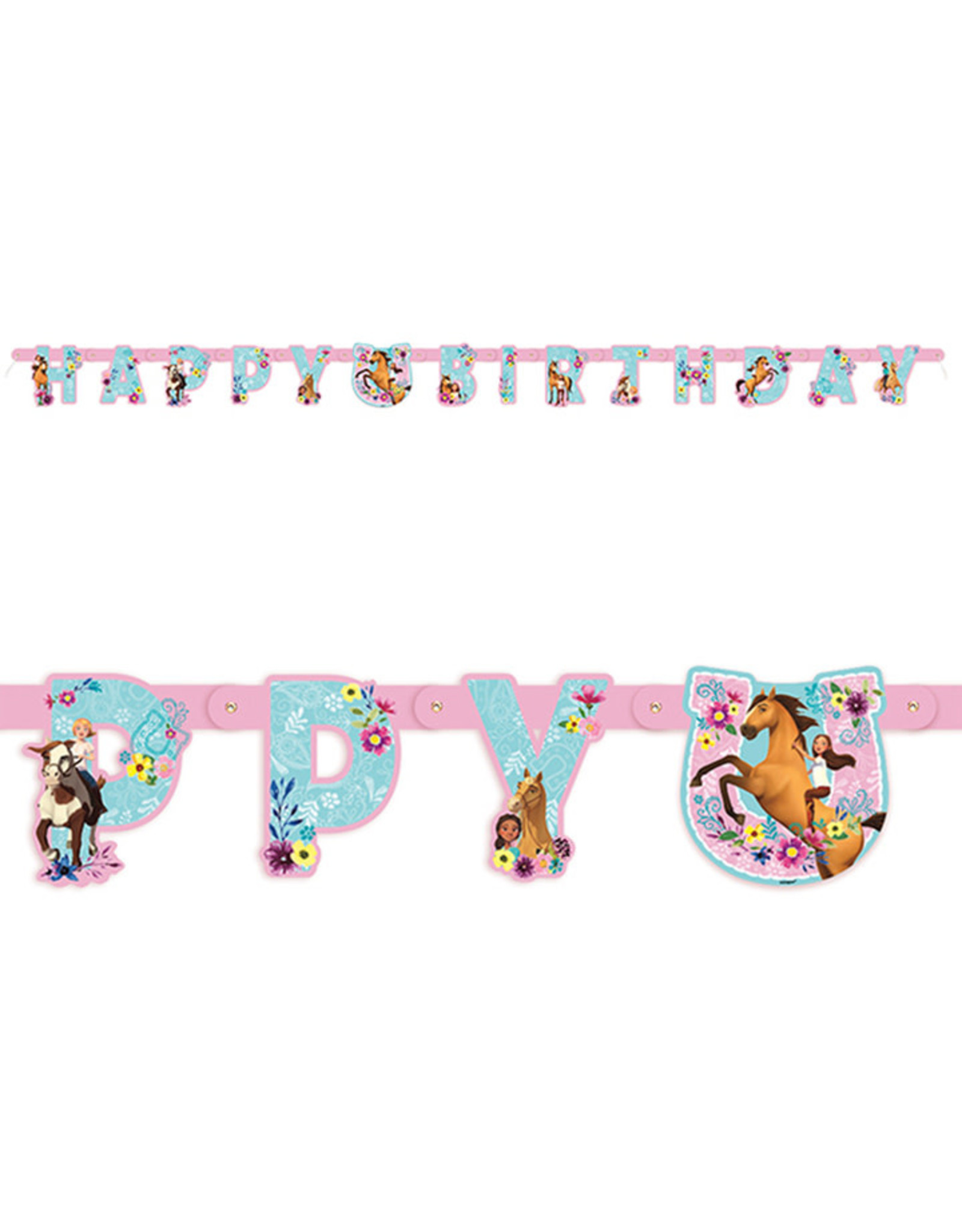 Spirit Riding Free Jointed Banner - Party On!