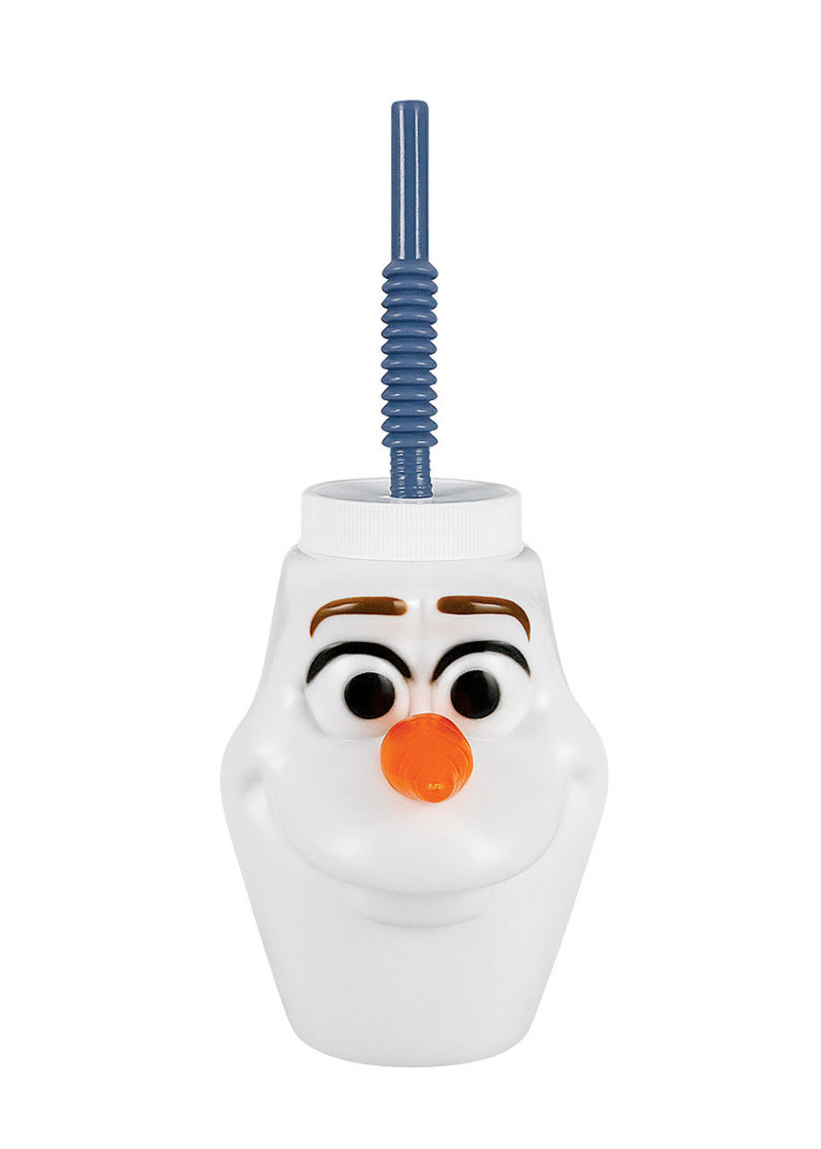 Disney Frozen Olaf Cup with Straw - Party On!