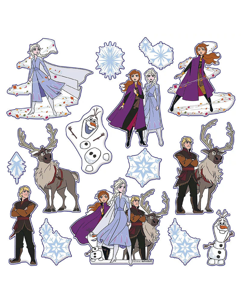 Disney Frozen Puffy Stickers - 1 Sheet - Party On!