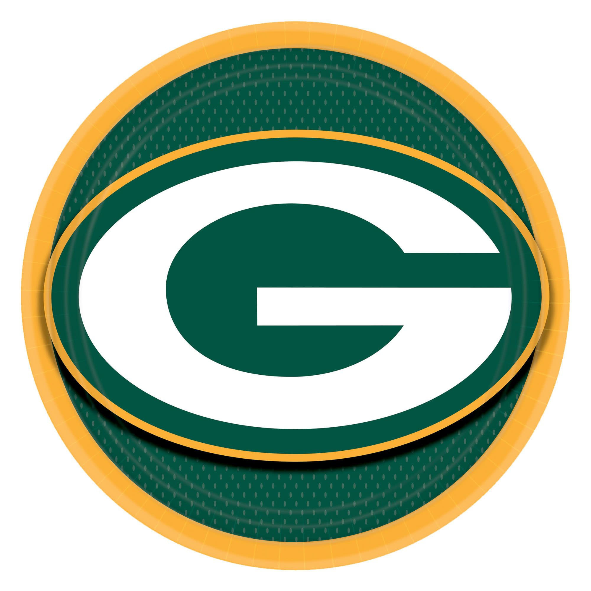 Green Bay Packers 9" Paper Plates - 8ct - Party On!