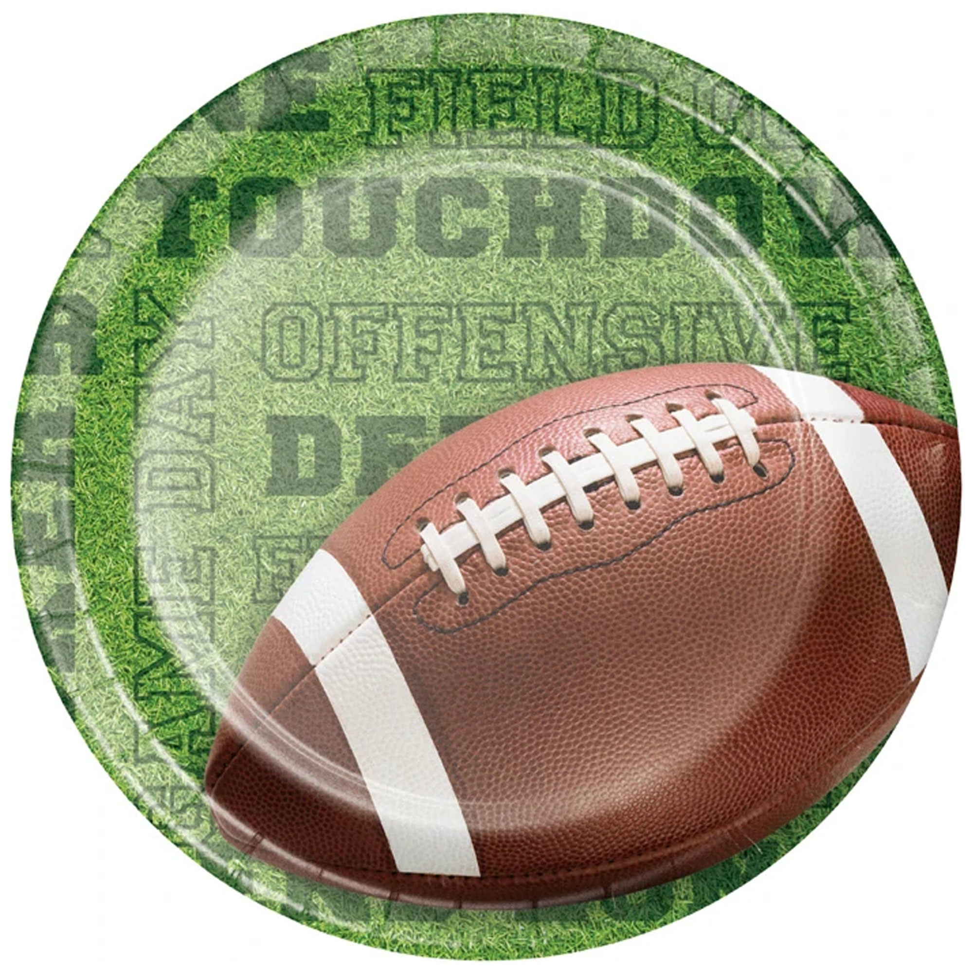 Fall Tailgate 7" Paper Plate - 8ct - Party On!