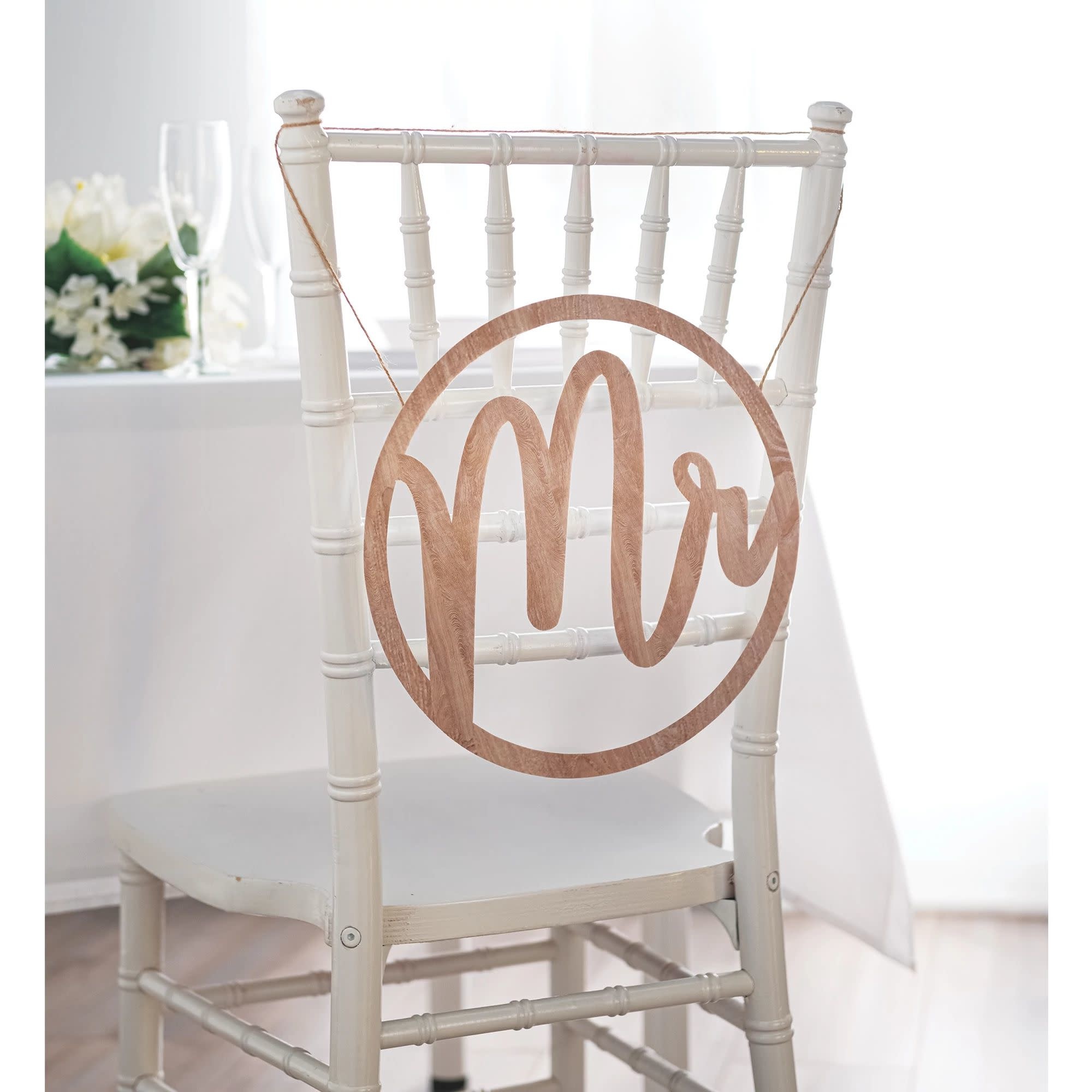 Mr. Chair Sign - Party On!