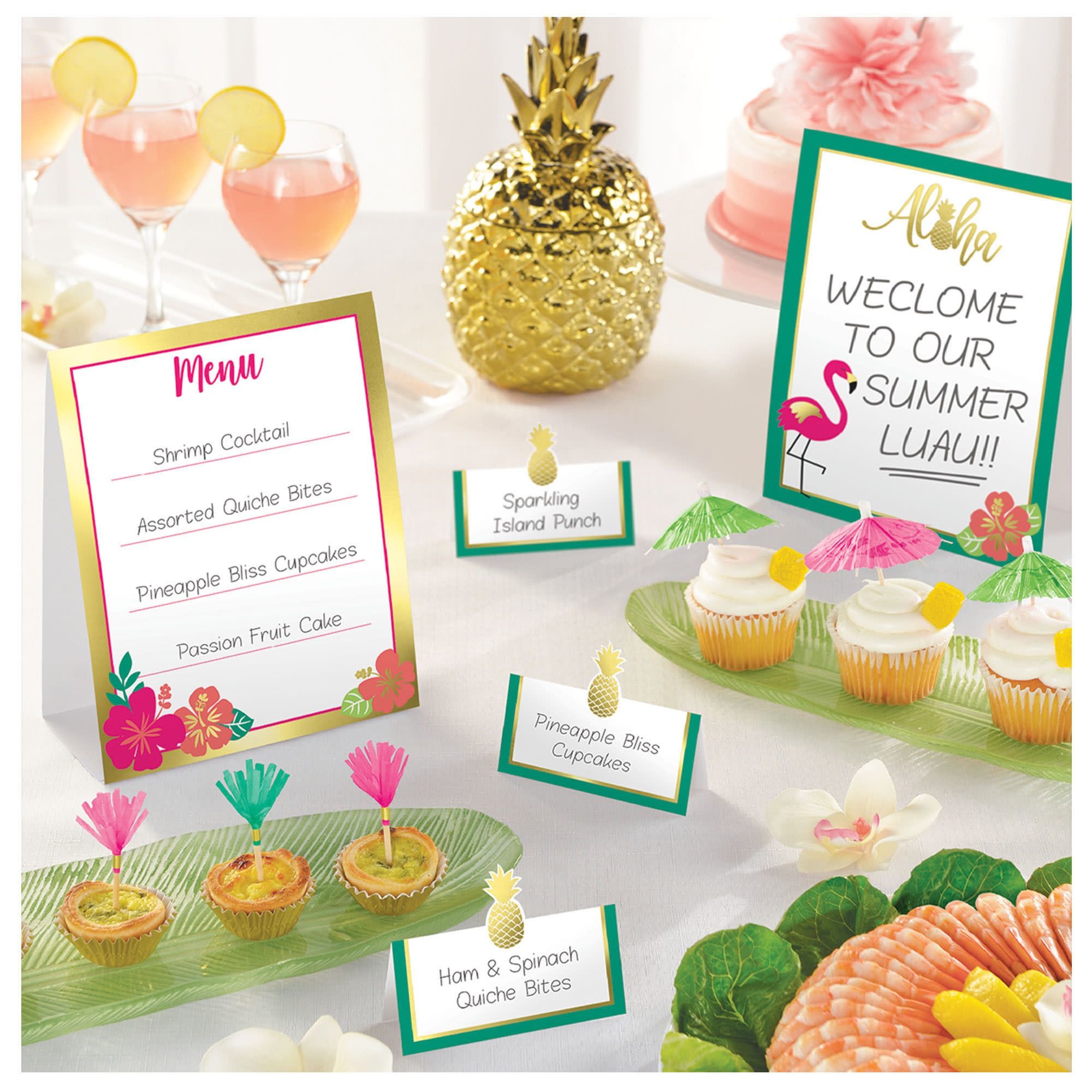Aloha Buffet Decorating Kit - Party On!