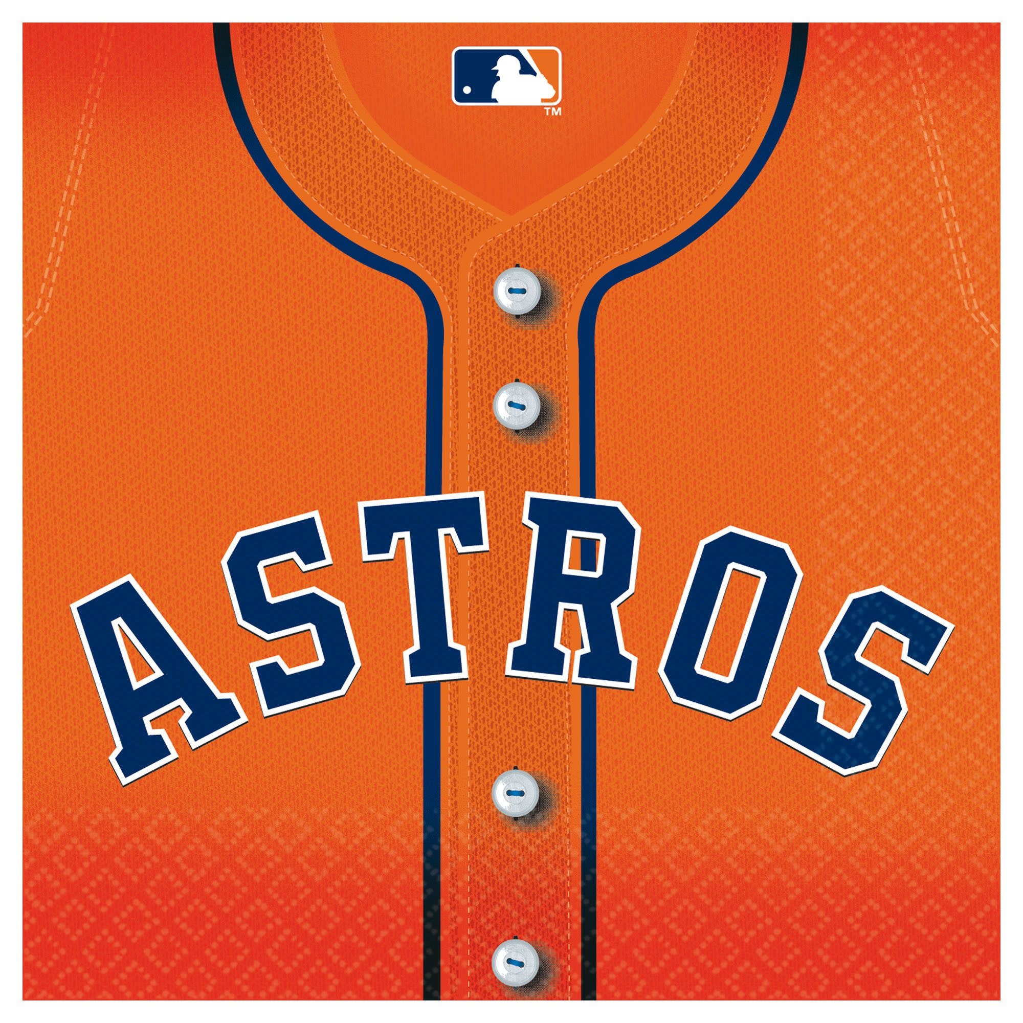 Houston Astros Lunch Napkins - 36ct - Party On!