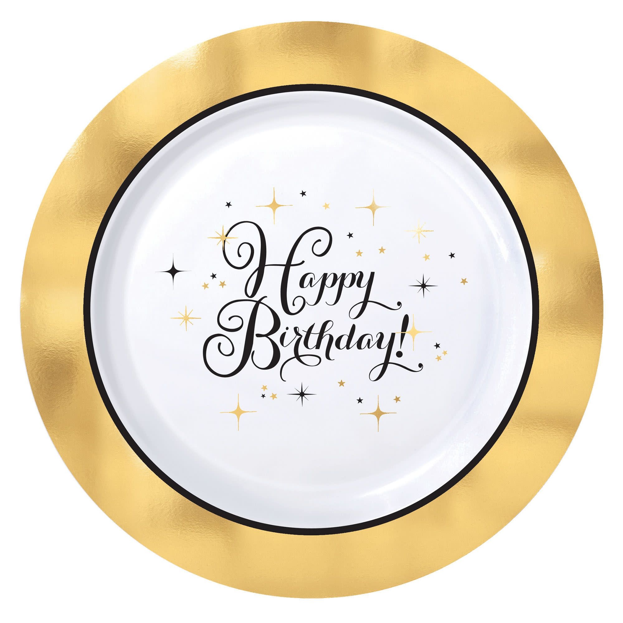 Sparkling Celebration Birthday Dinner Plates 10ct Party On sparkling-celebration-birthday-dinner-plates-10ct-party-on