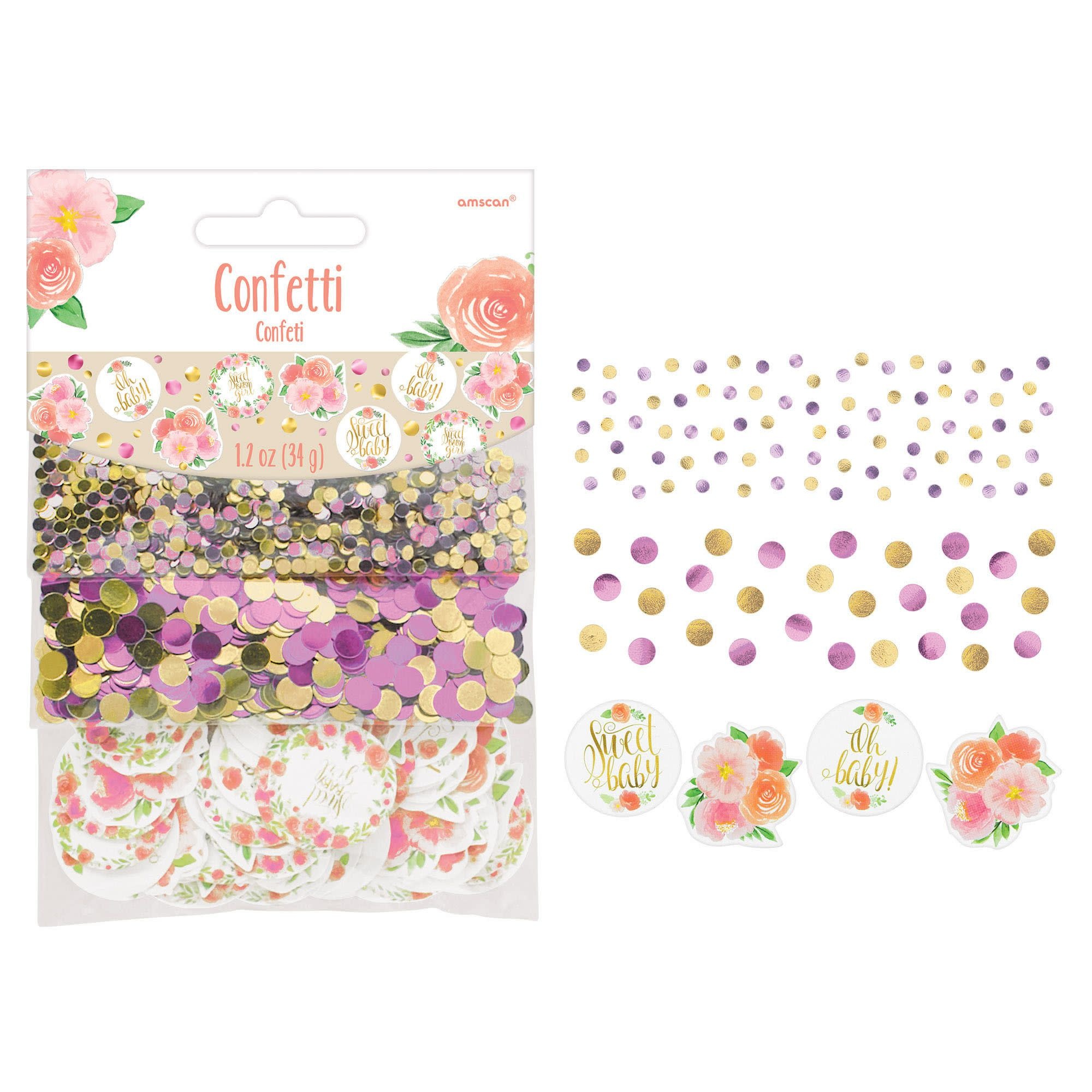 Floral Baby Confetti - Party On!