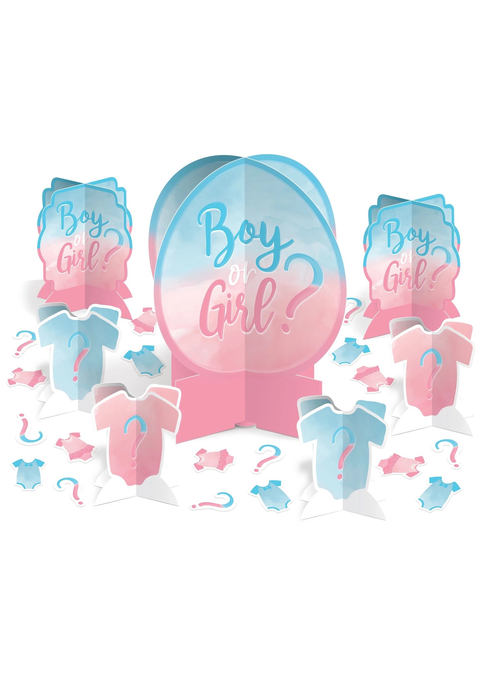 The Big Reveal Table Decorating Kit - Party On!