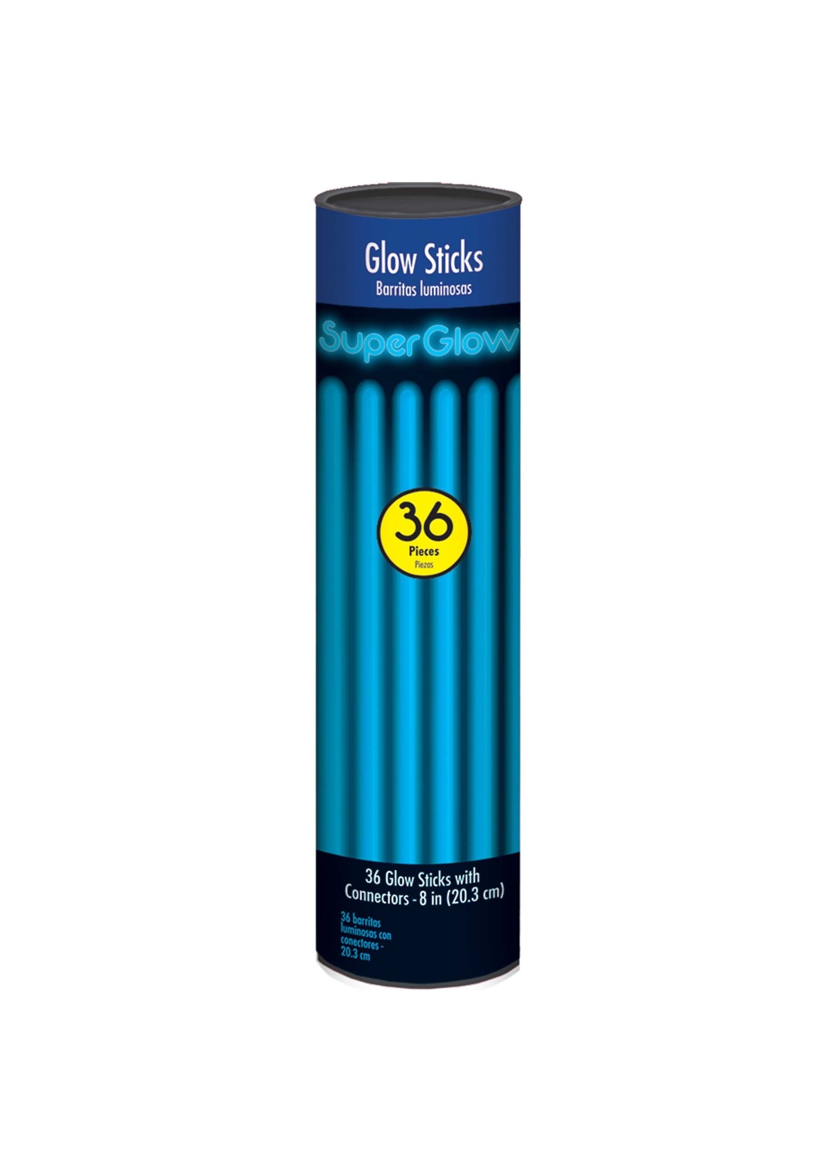 Blue Glow Sticks - 36ct - Party On!