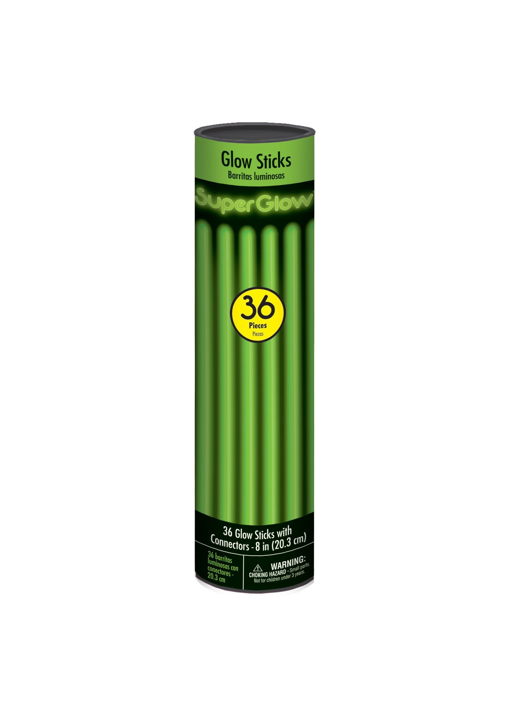 Green Glow Sticks - 36ct - Party On!