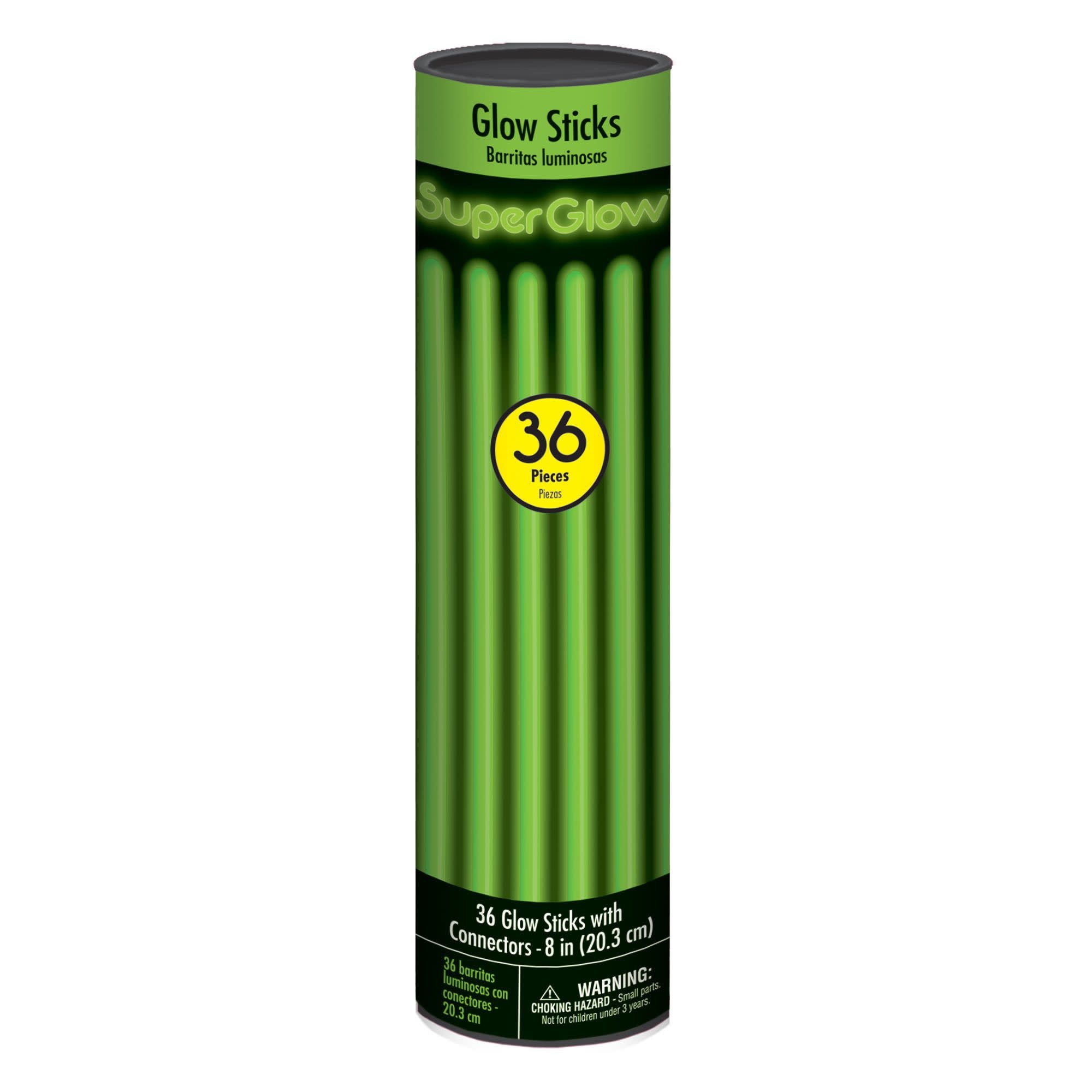 Green Glow Sticks - 36ct - Party On!