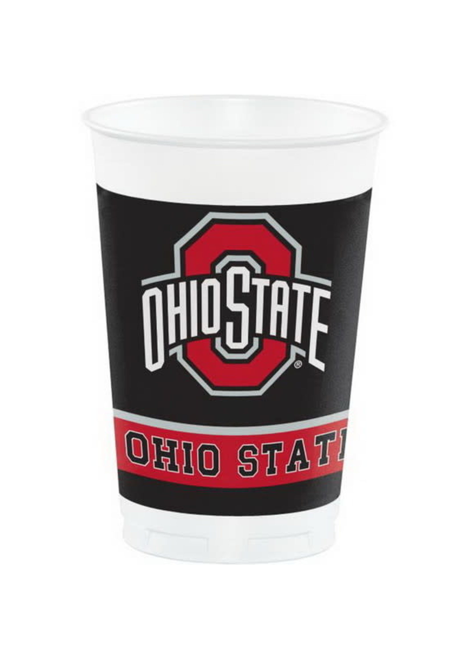 Ohio State Buckeyes 20oz Cups - 8ct - Party On!