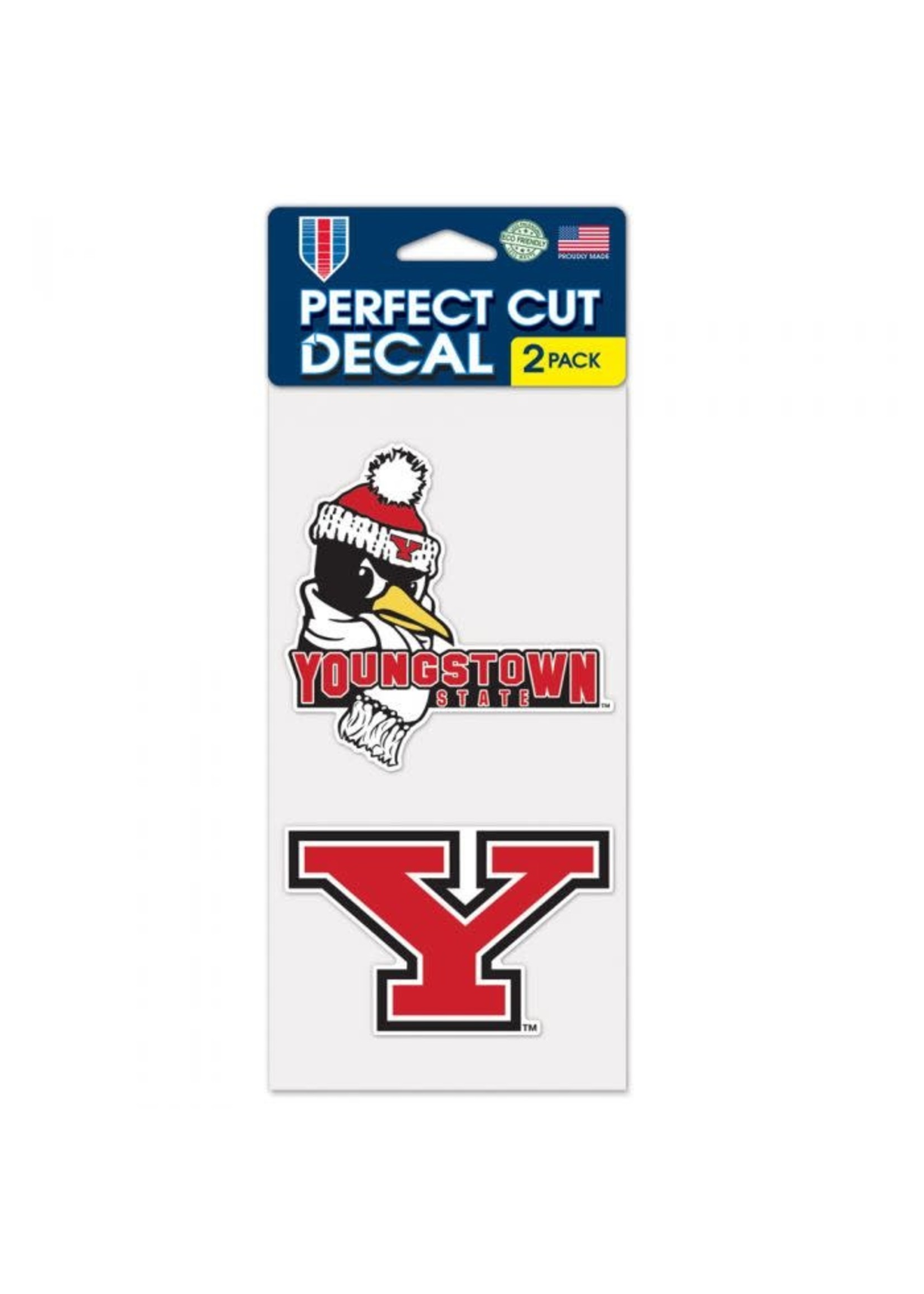 Youngstown State Penguins Decal Set - Party On!