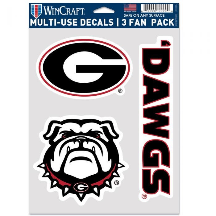 Georgia Bulldogs Multi-Use Decal Set - Party On!