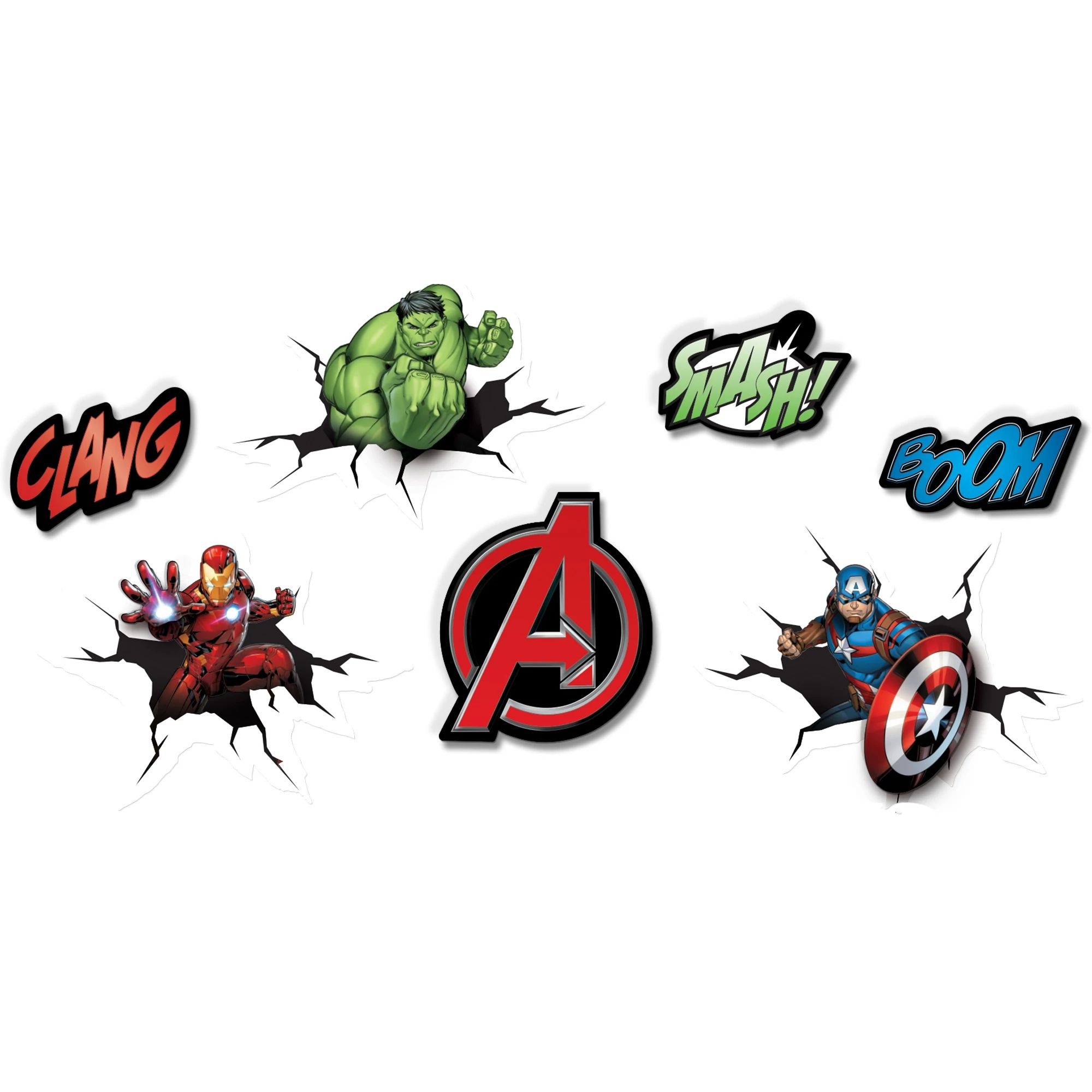 Marvel Avengers Powers Unite Wall Decorations - Party On!