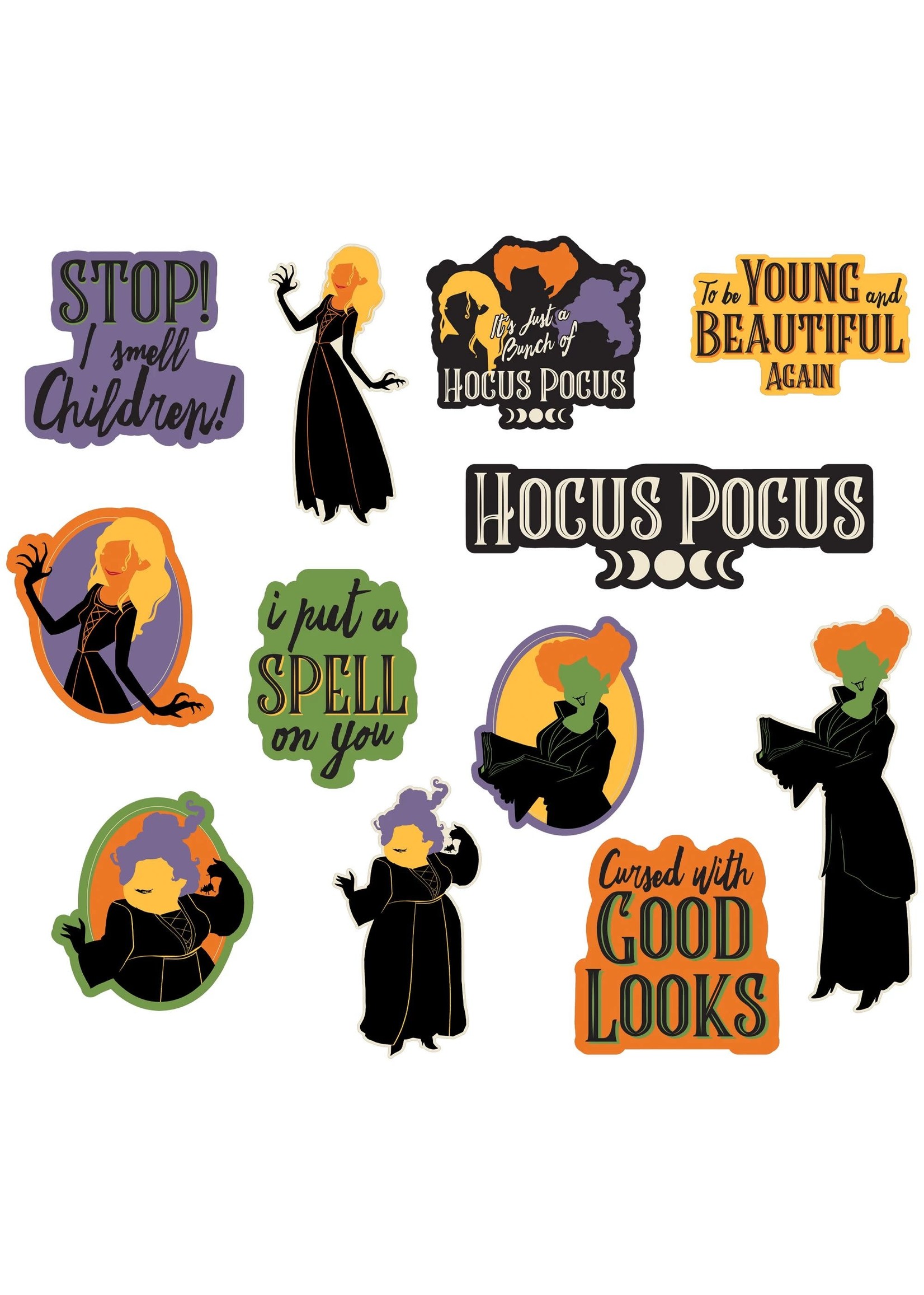 Hocus Pocus Cutouts - 12ct - Party On!