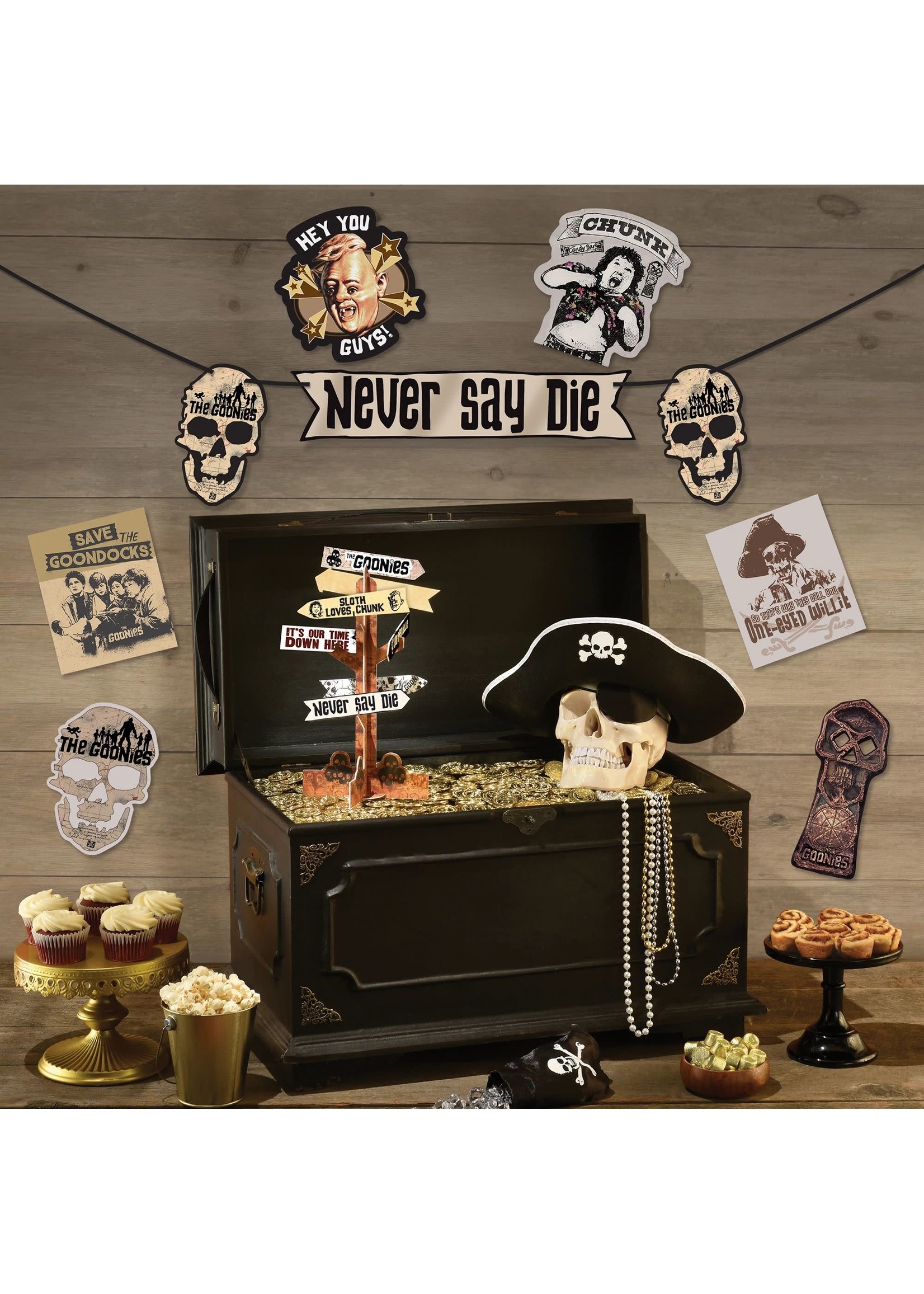 The Goonies Room Decorating Kit - Party On!