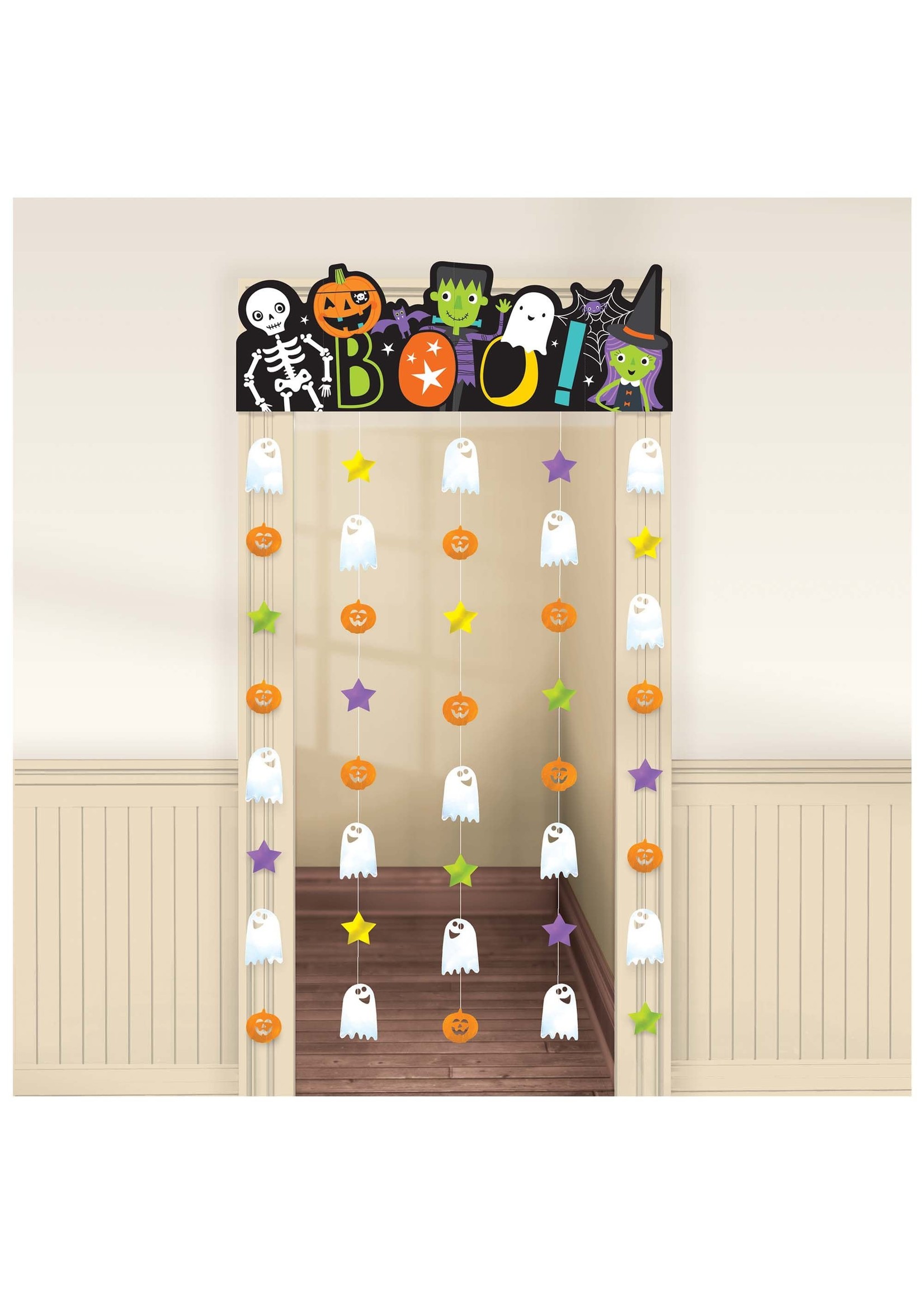 Halloween Friends Door Curtain - Party On!