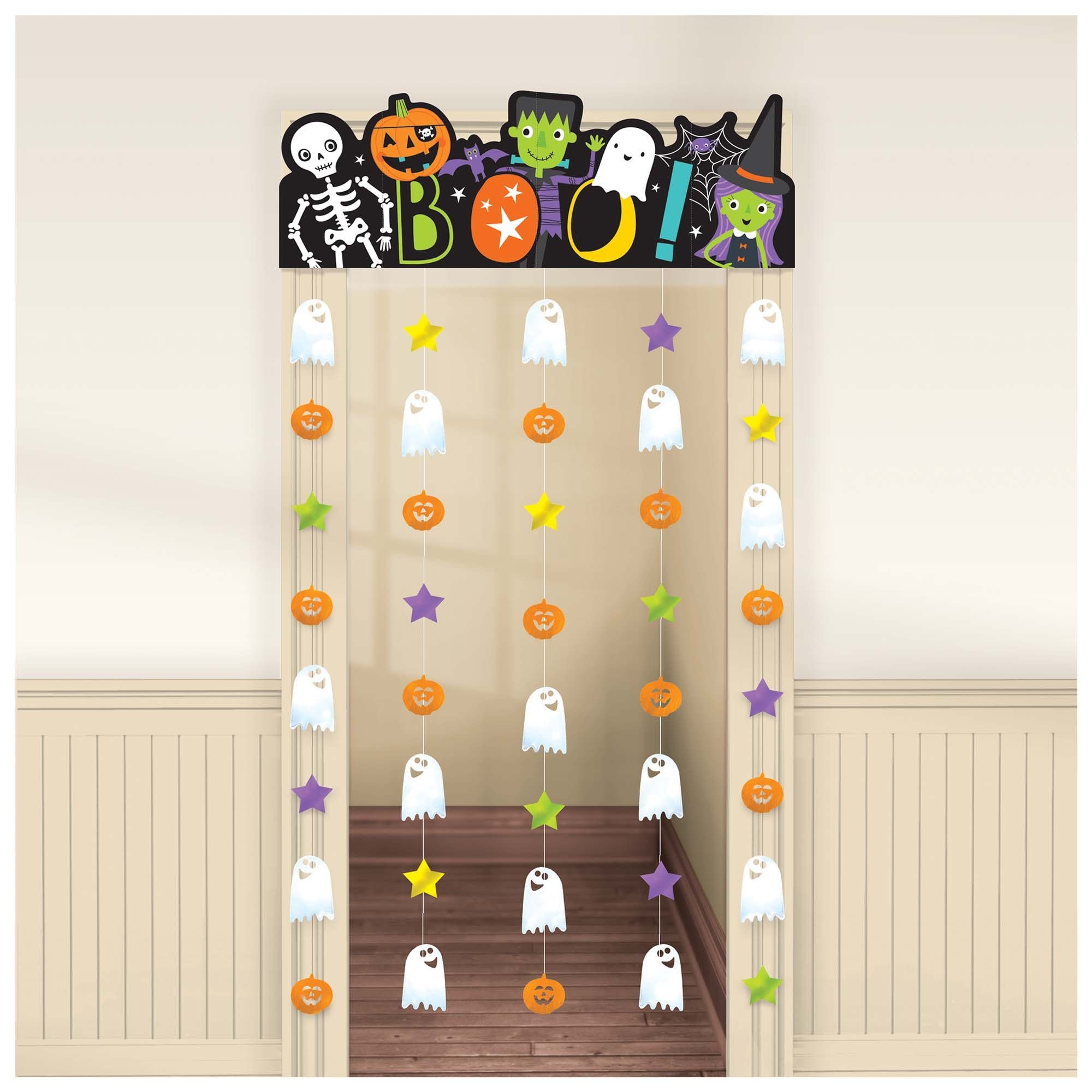 Halloween Friends Door Curtain - Party On!