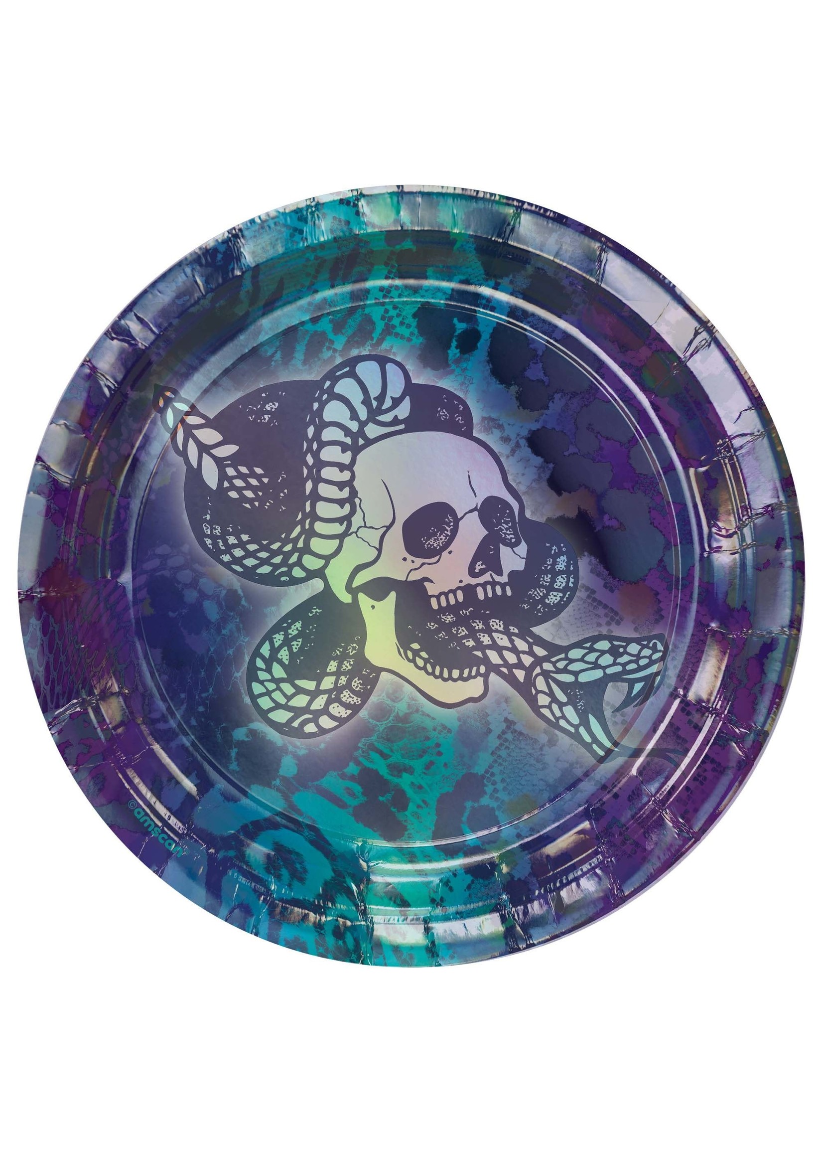 Midnight Mayhem Dessert Plates - 8ct - Party On!