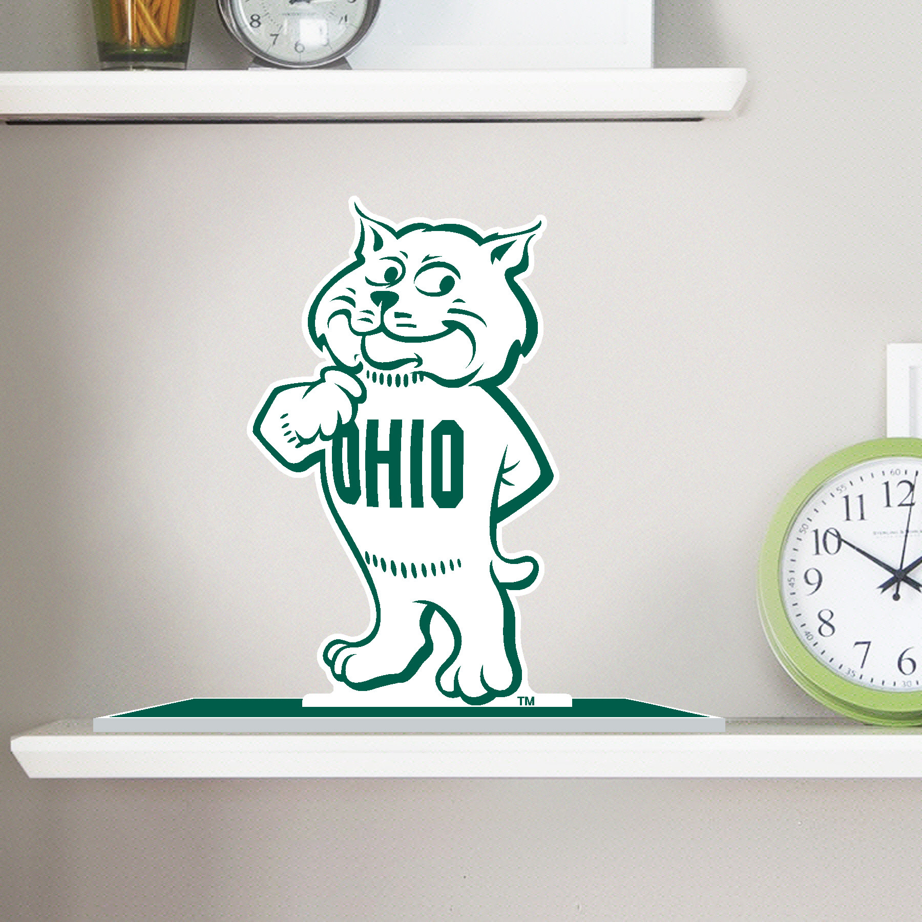 Ohio University Bobcat Mascot Standee - Party On!