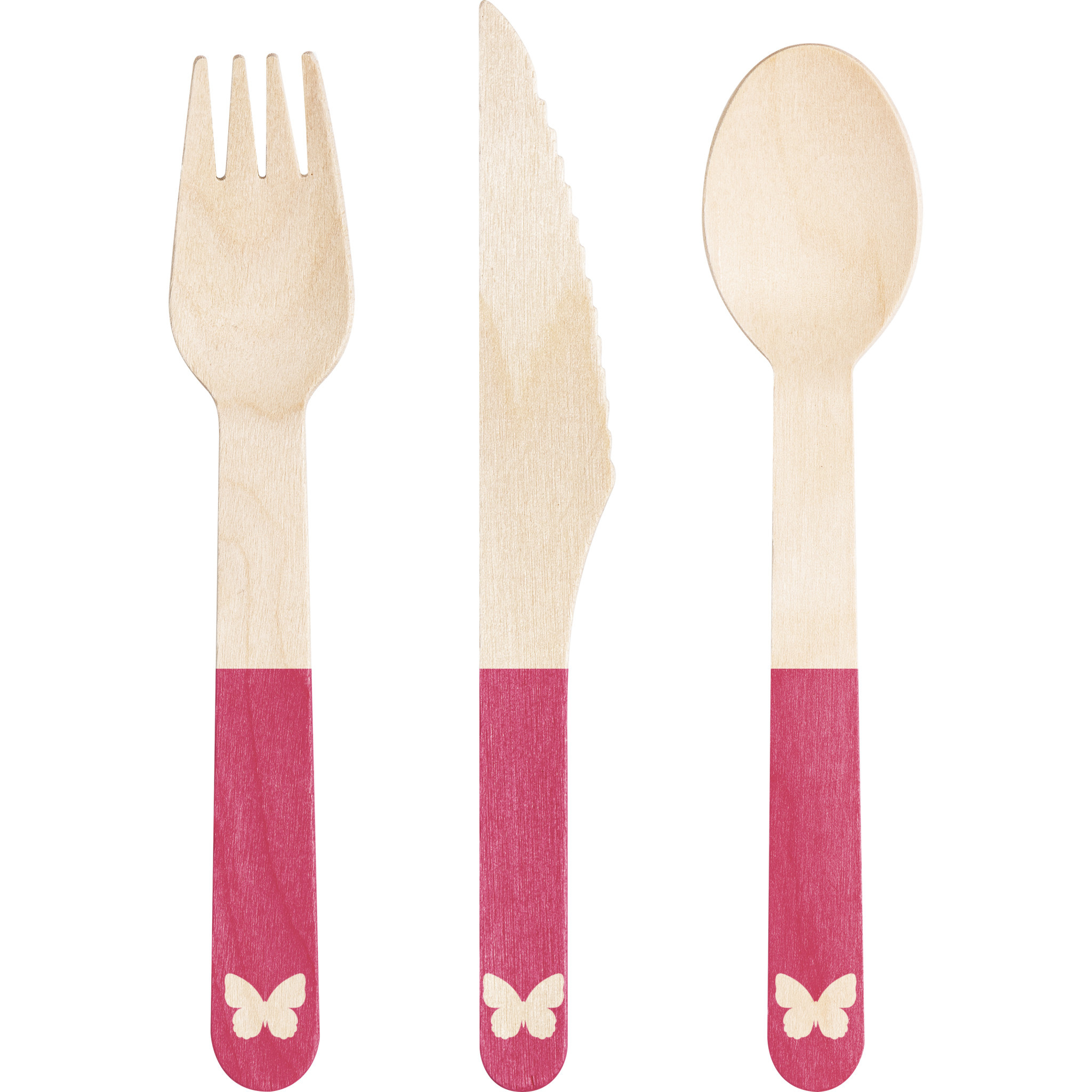 Dolly Parton Pink Assorted Cutlery Set - 24ct - Party On!