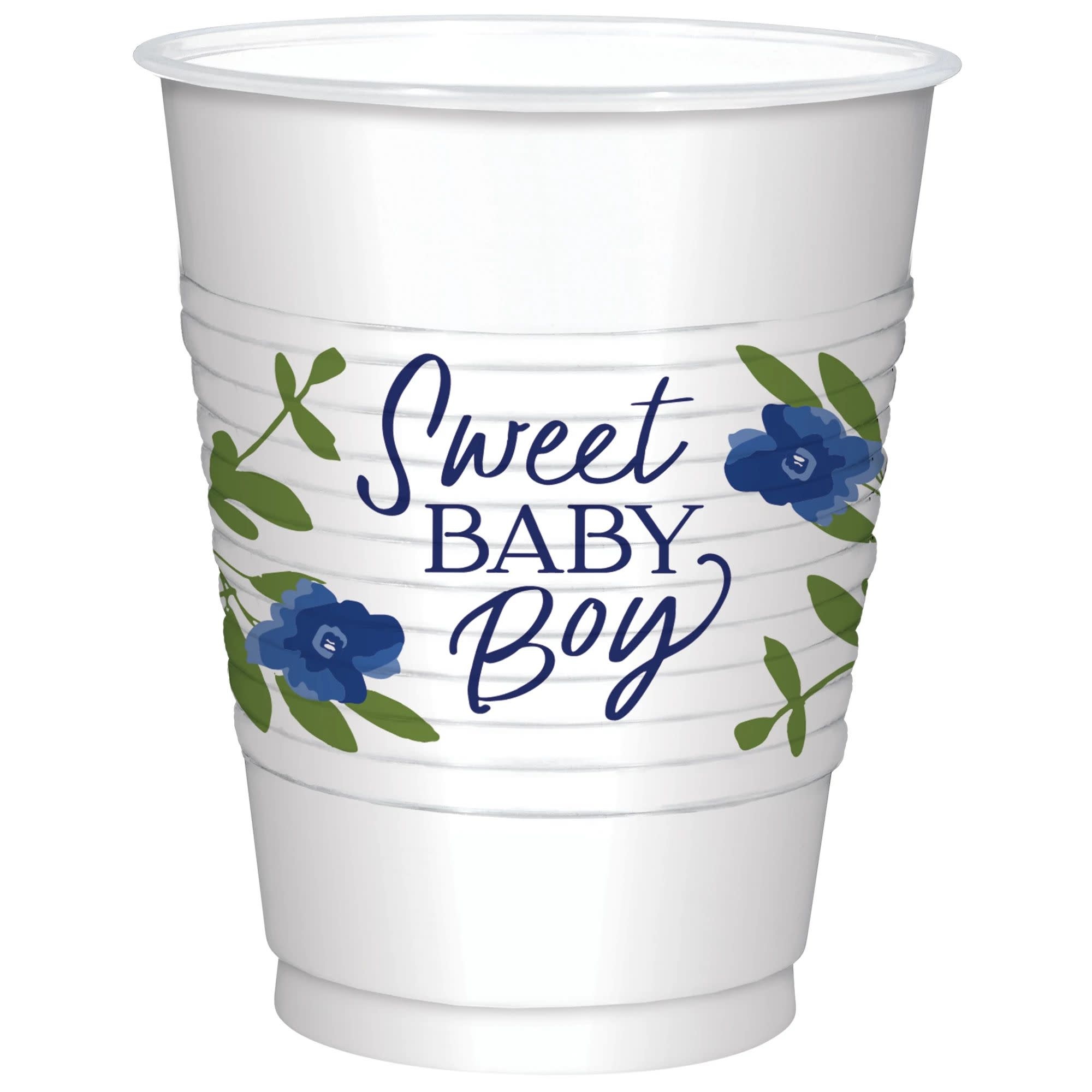 Baby In Bloom 16oz Cups - 25ct - Party On!
