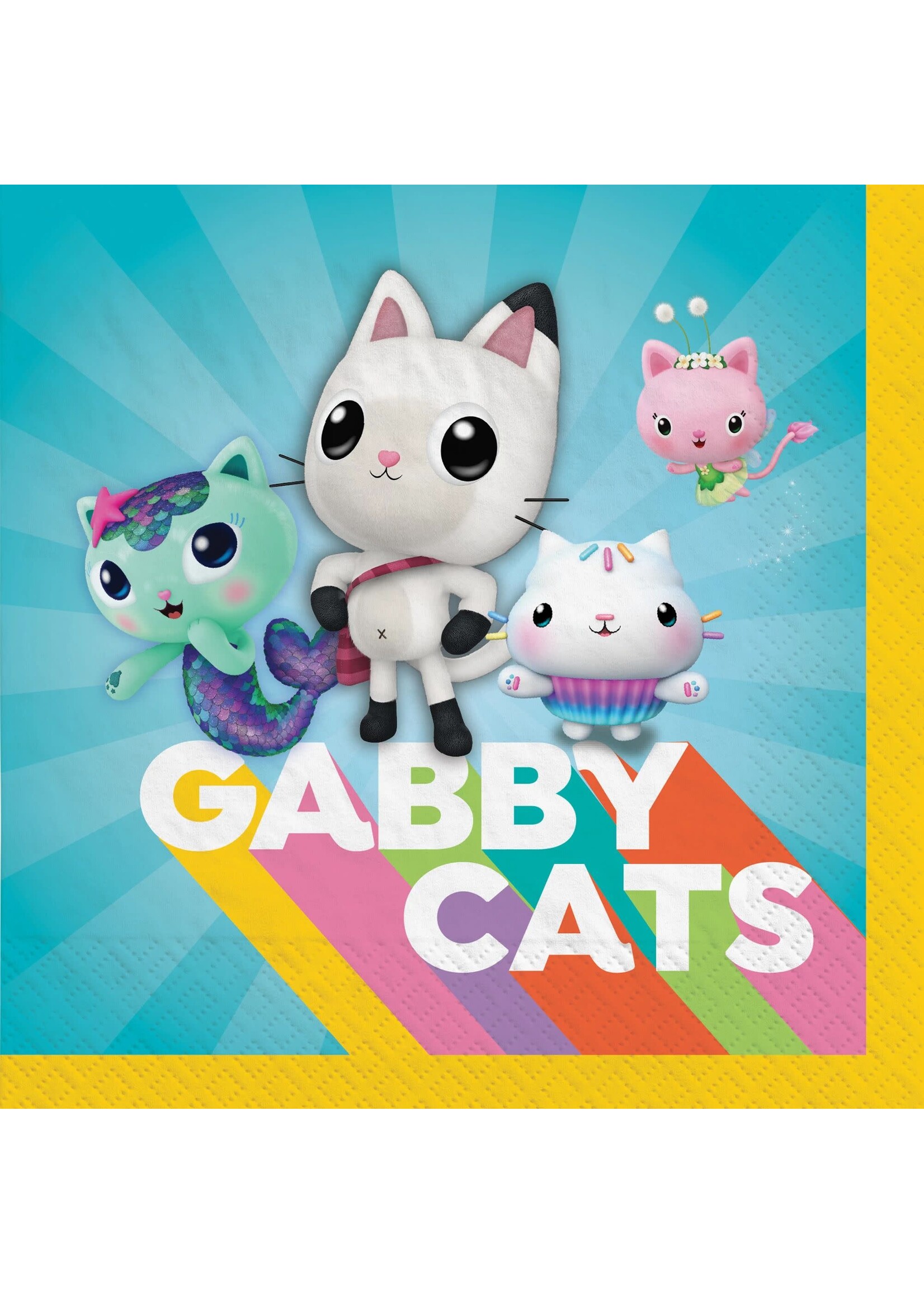 Gabby's Dollhouse Lunch Napkins - 16ct - Party On!